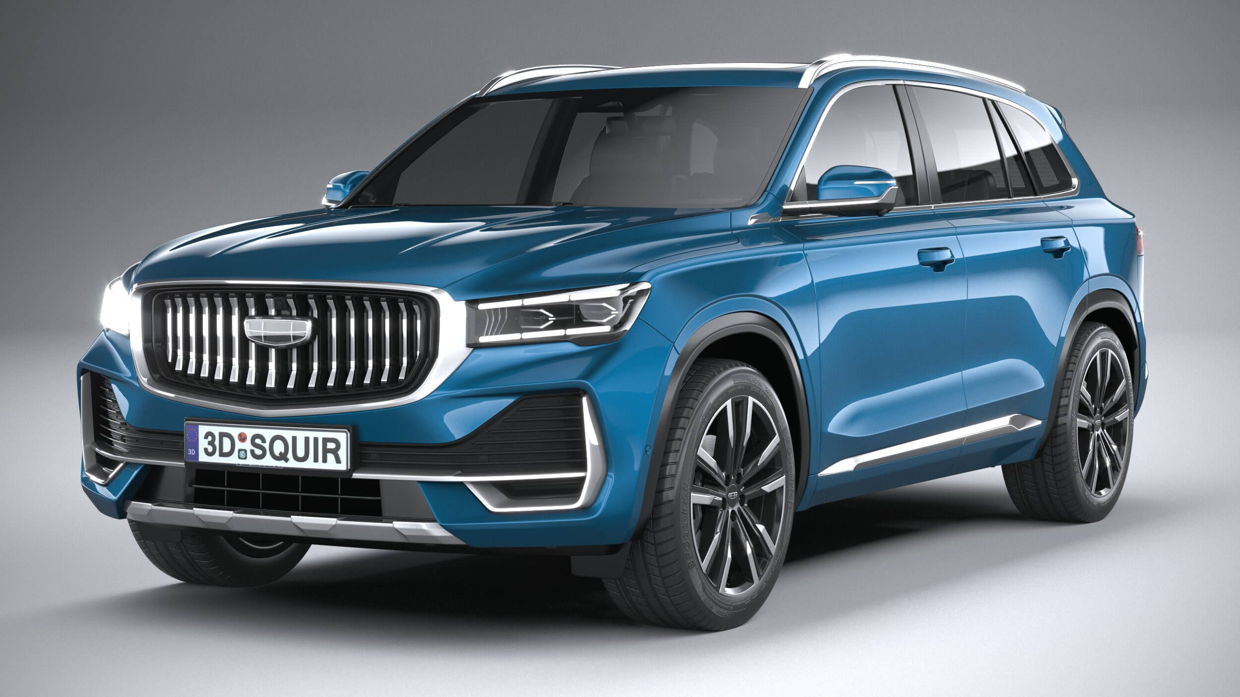 Geely Monjaro 2024 - 3D Model by SQUIR