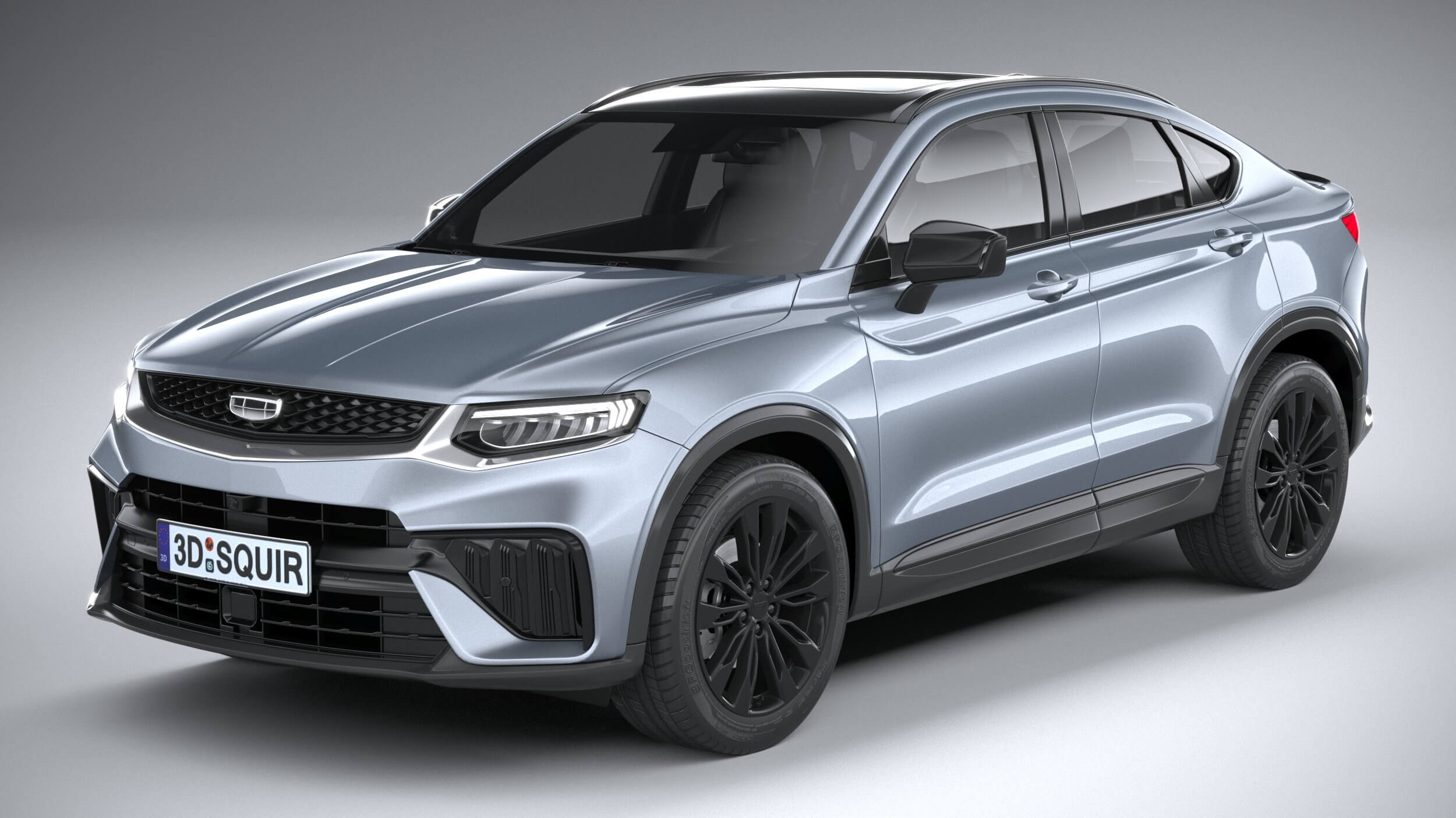 Geely Tugella 2024 - 3D Model by SQUIR