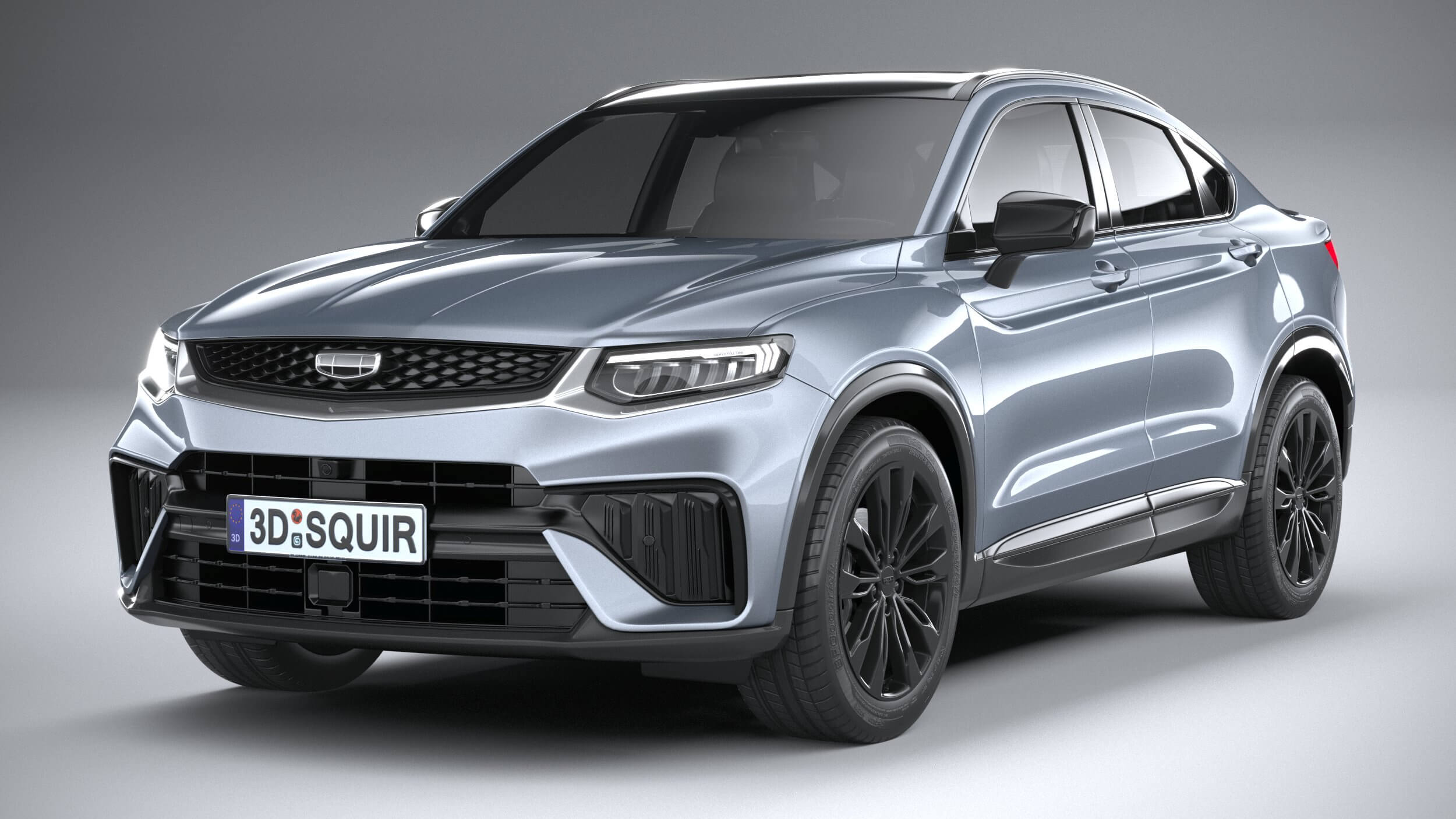 Geely Tugella 2024 - 3D Model by SQUIR