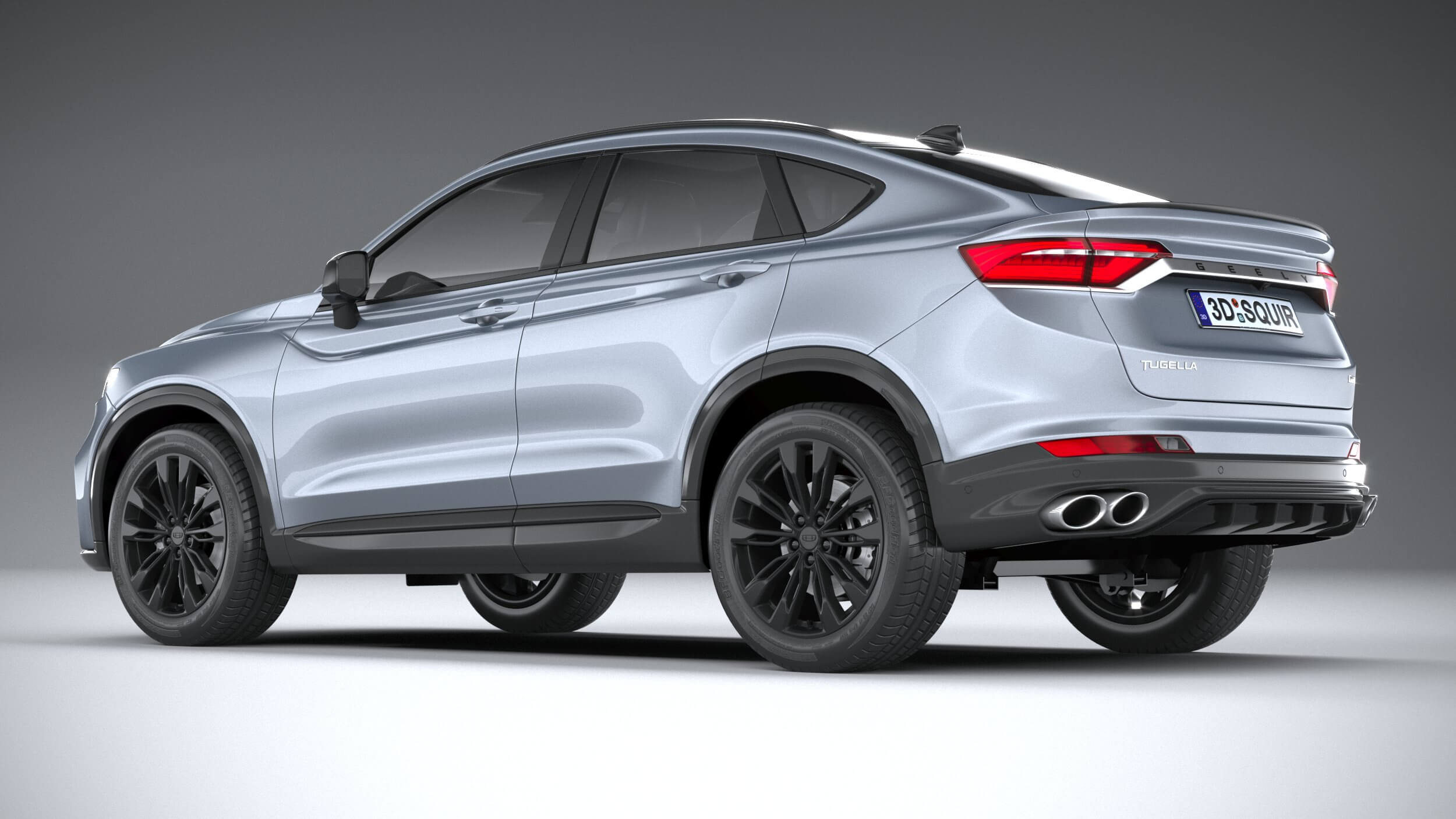 Geely Tugella 2024 - 3D Model by SQUIR