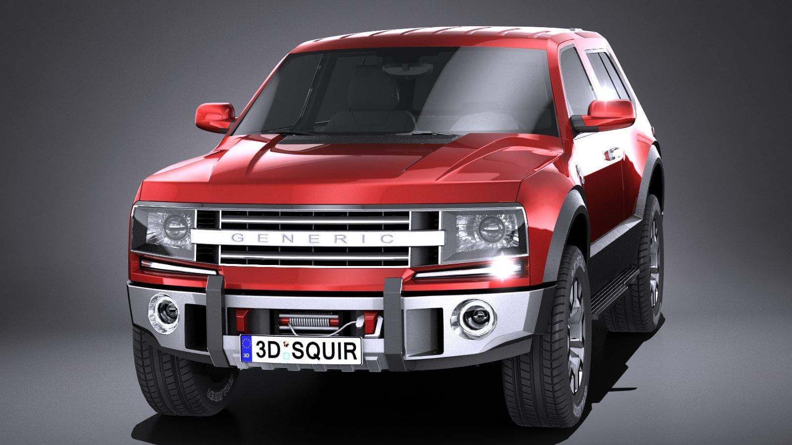 Generic 4x4 2018 - 3D Model by SQUIR