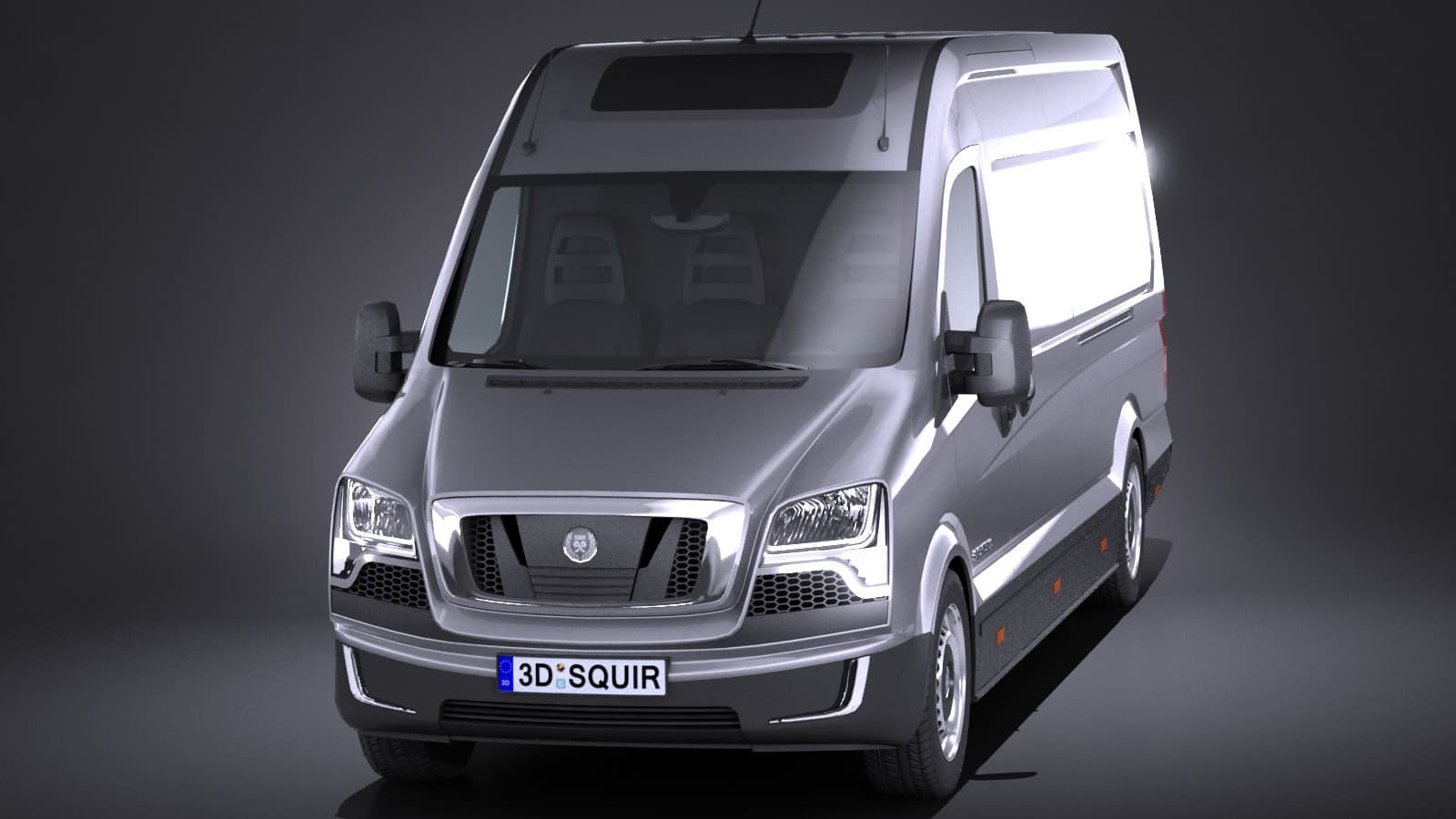 Generic Big Van 2016 - 3D Model by SQUIR