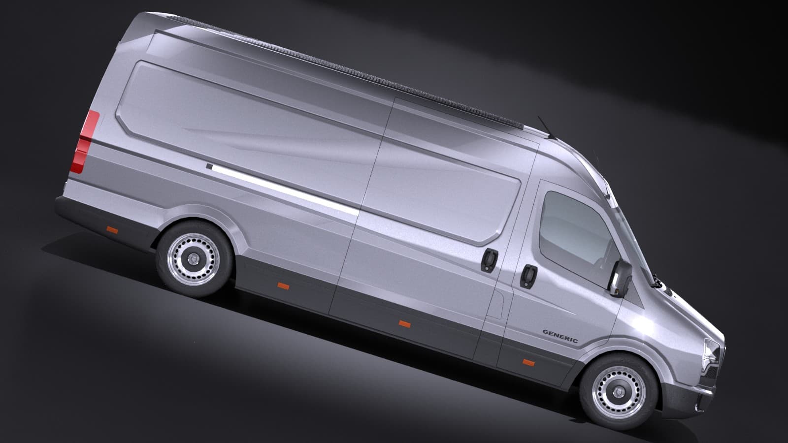 Generic Big Van 2016 - 3D Model by SQUIR