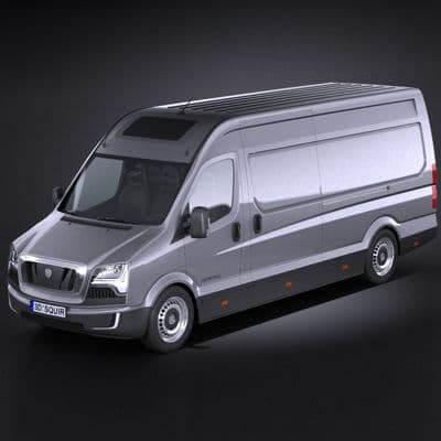 Generic Big Van 2016 - 3D Model by SQUIR