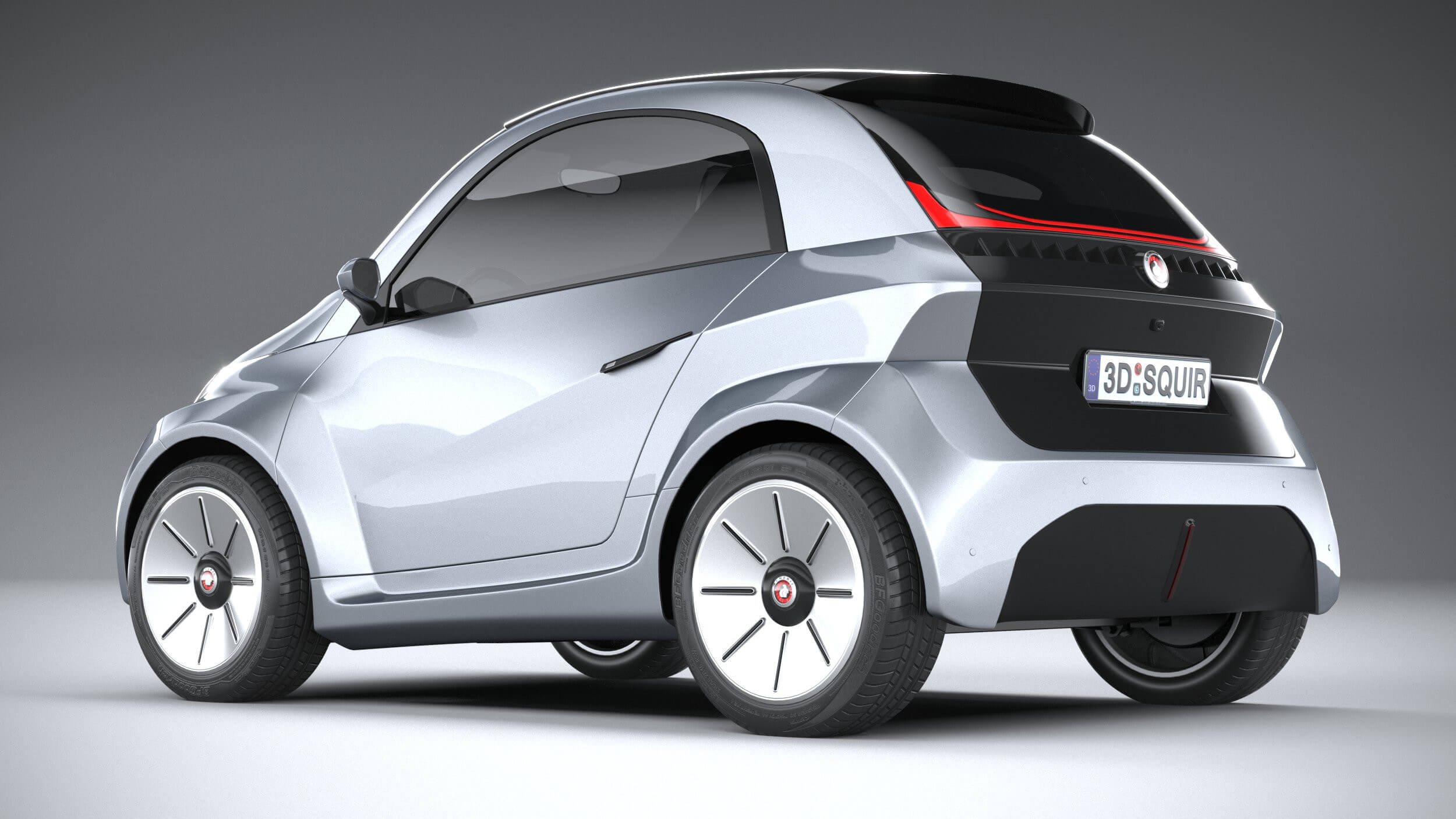 Generic City EV 2022 - 3D Model by SQUIR