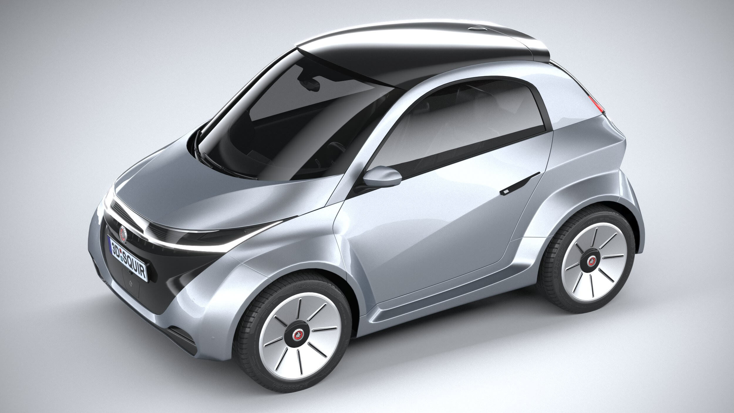 Generic City EV 2022 - 3D Model by SQUIR