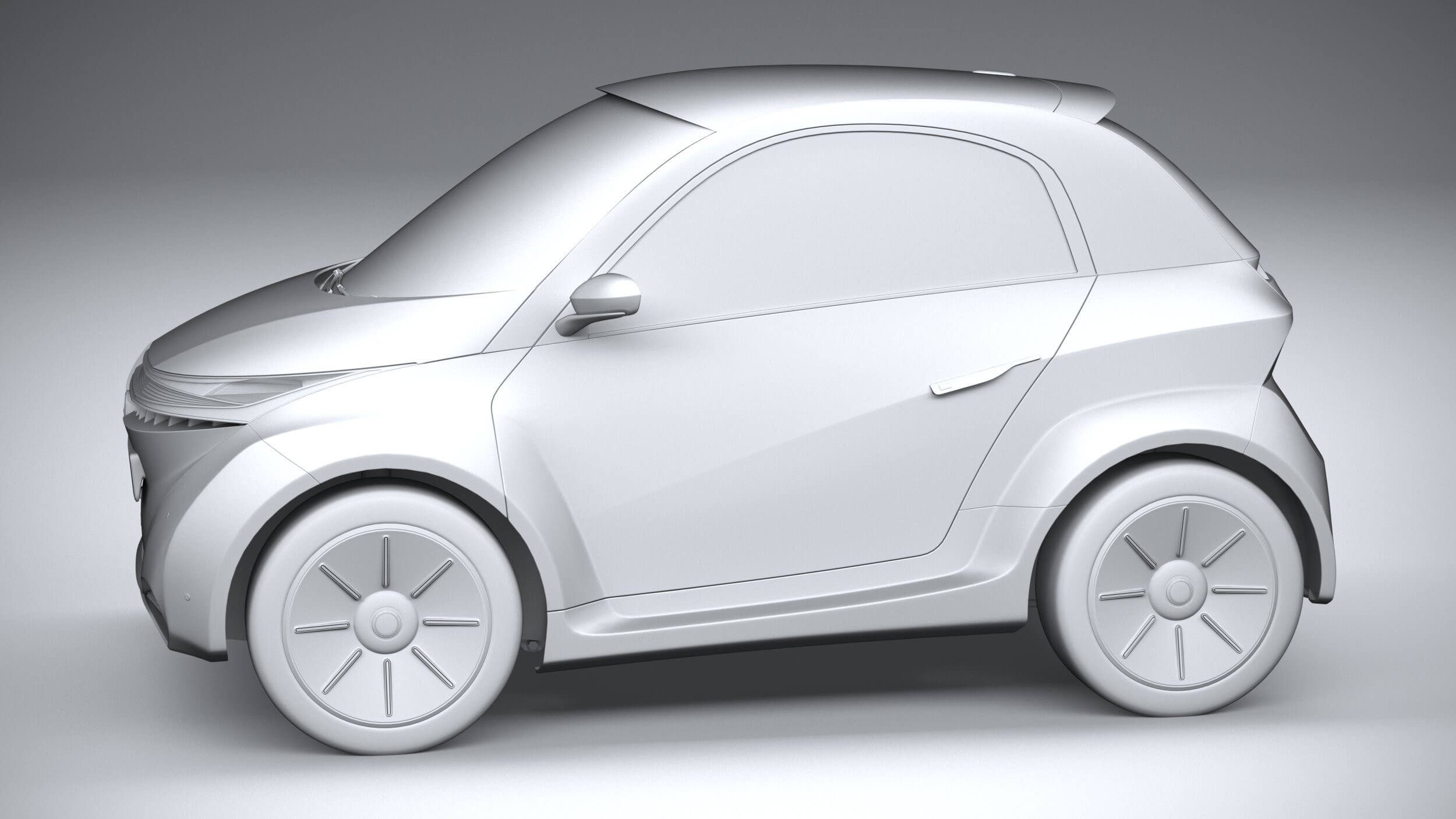 Generic City EV 2022 - 3D Model by SQUIR