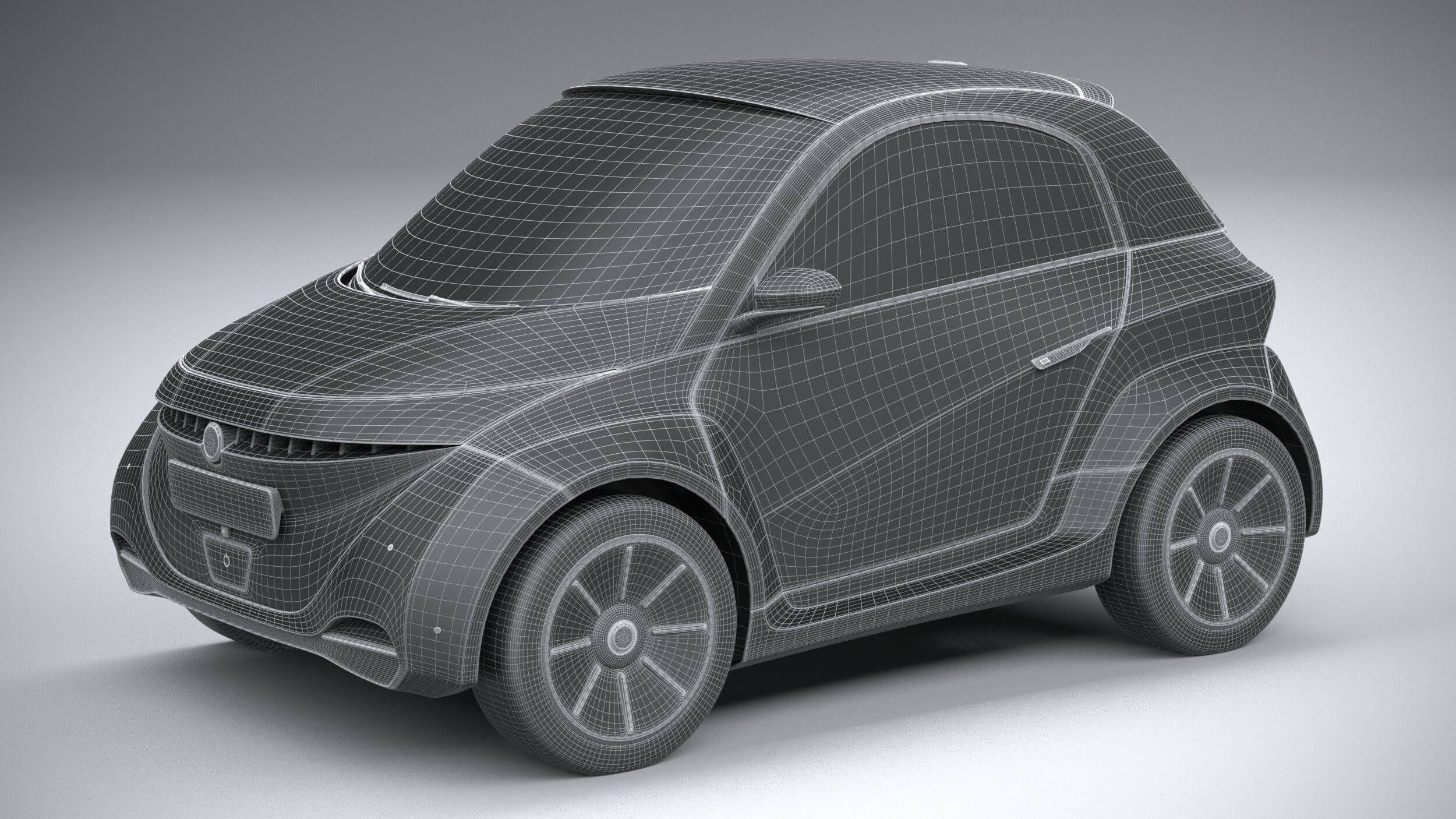 Generic City EV 2022 - 3D Model by SQUIR