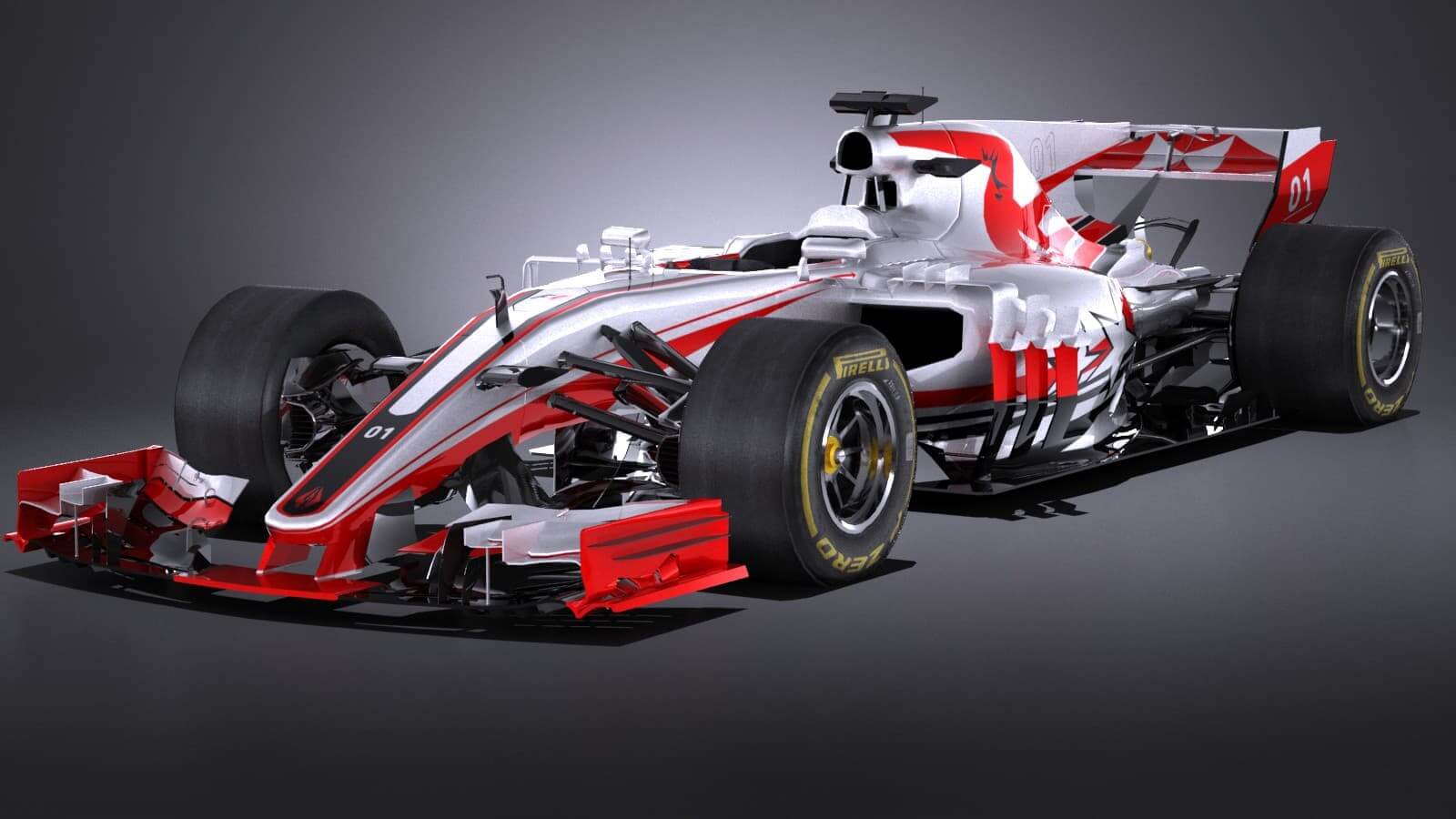 Generic Formula 1 - 3D Model by SQUIR