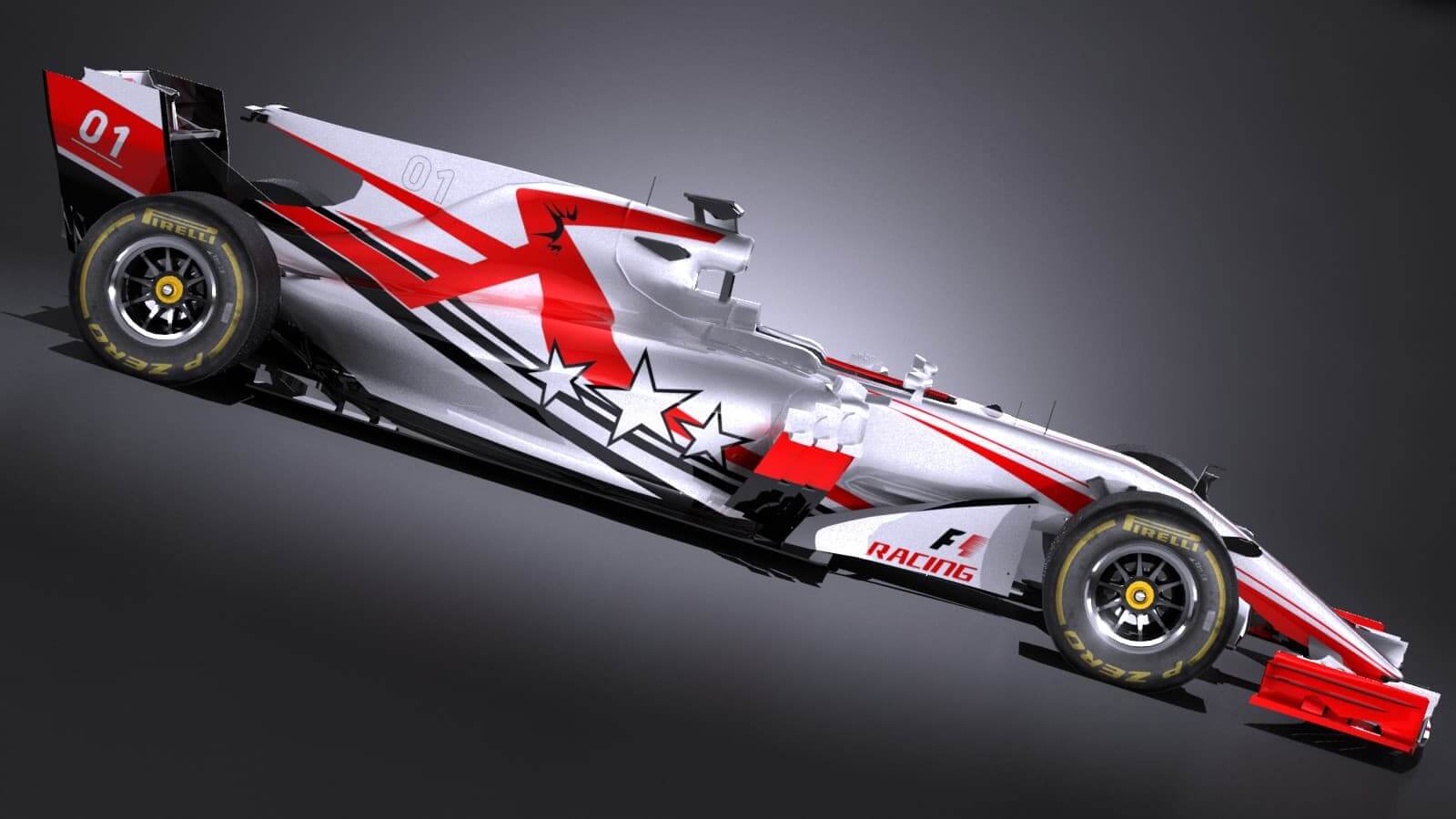 Generic Formula 1 - 3D Model by SQUIR