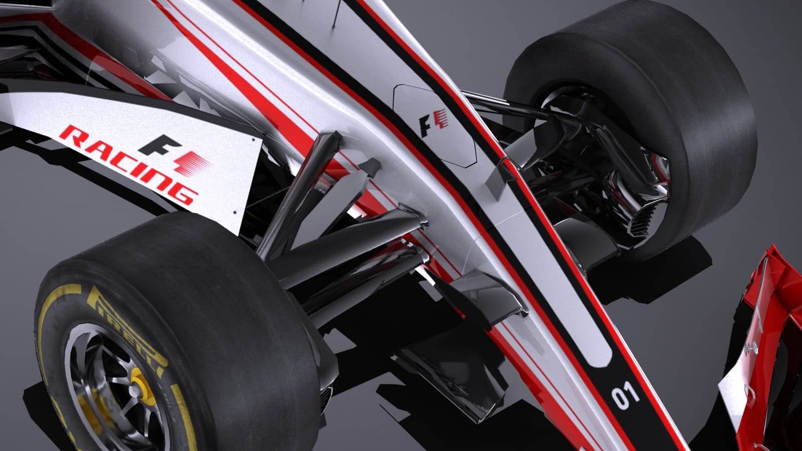 Generic Formula 1 - 3D Model by SQUIR