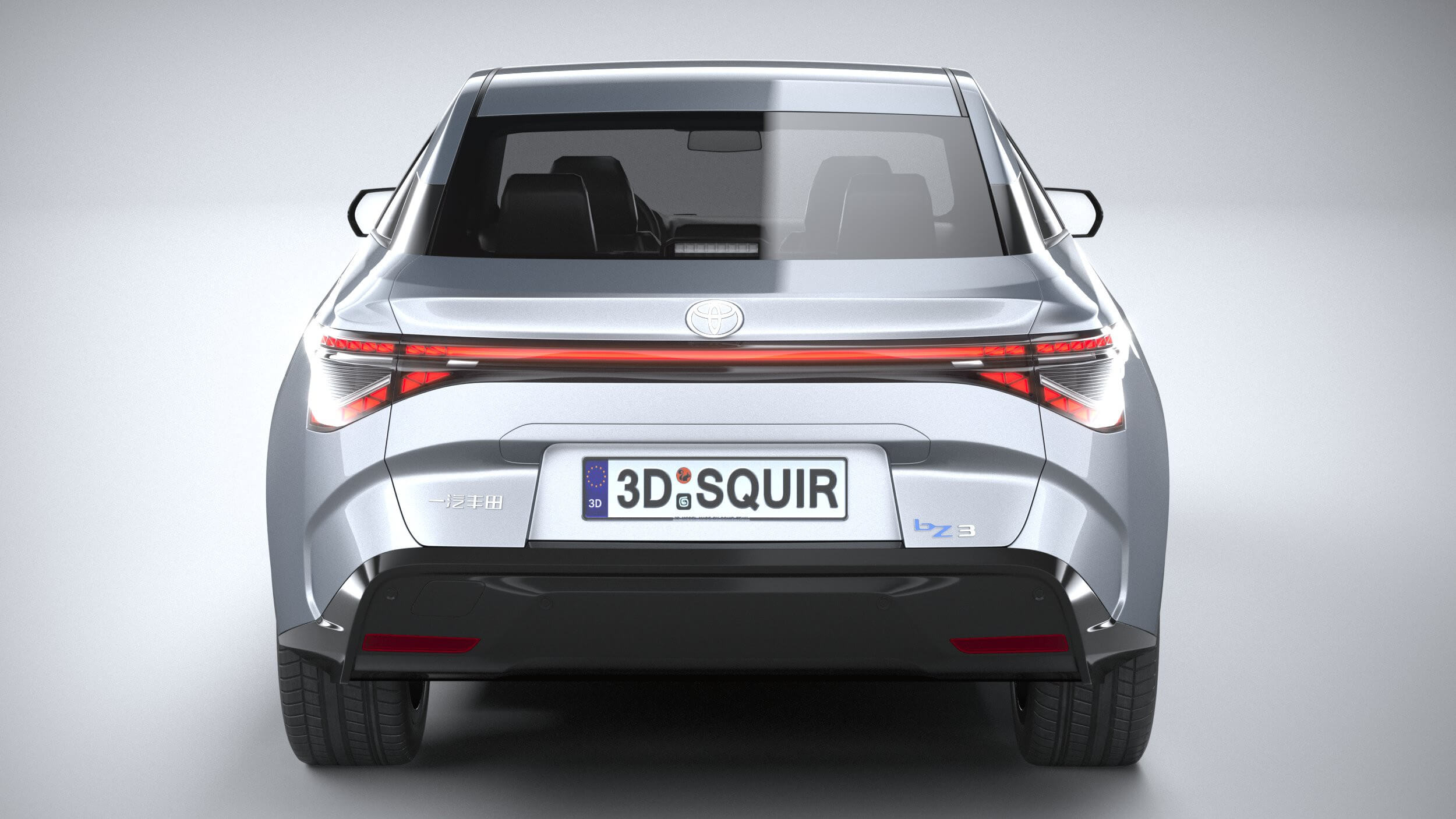 Toyota BZ3 2024 - 3D Model by SQUIR