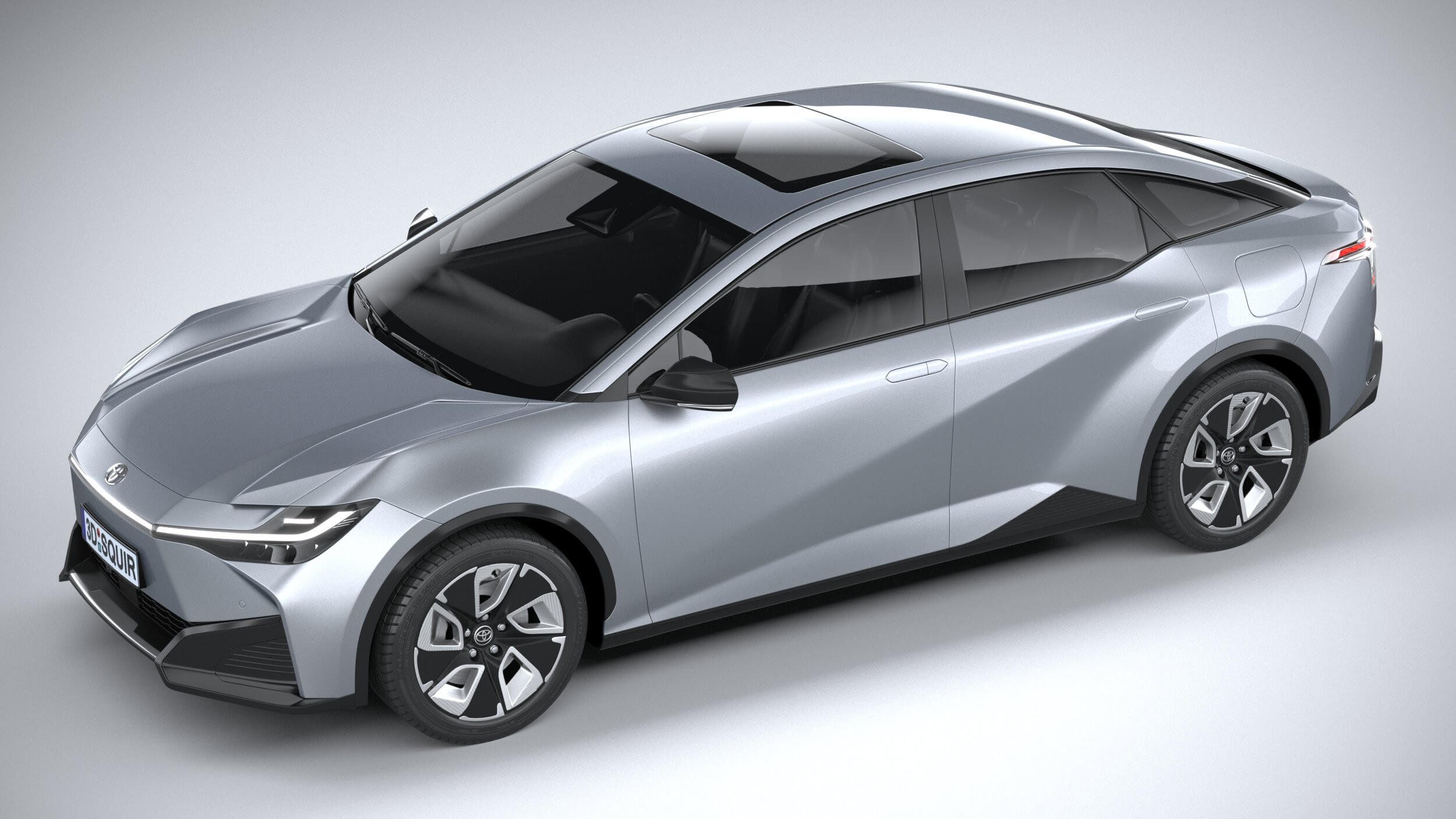 Toyota BZ3 2024 - 3D Model by SQUIR