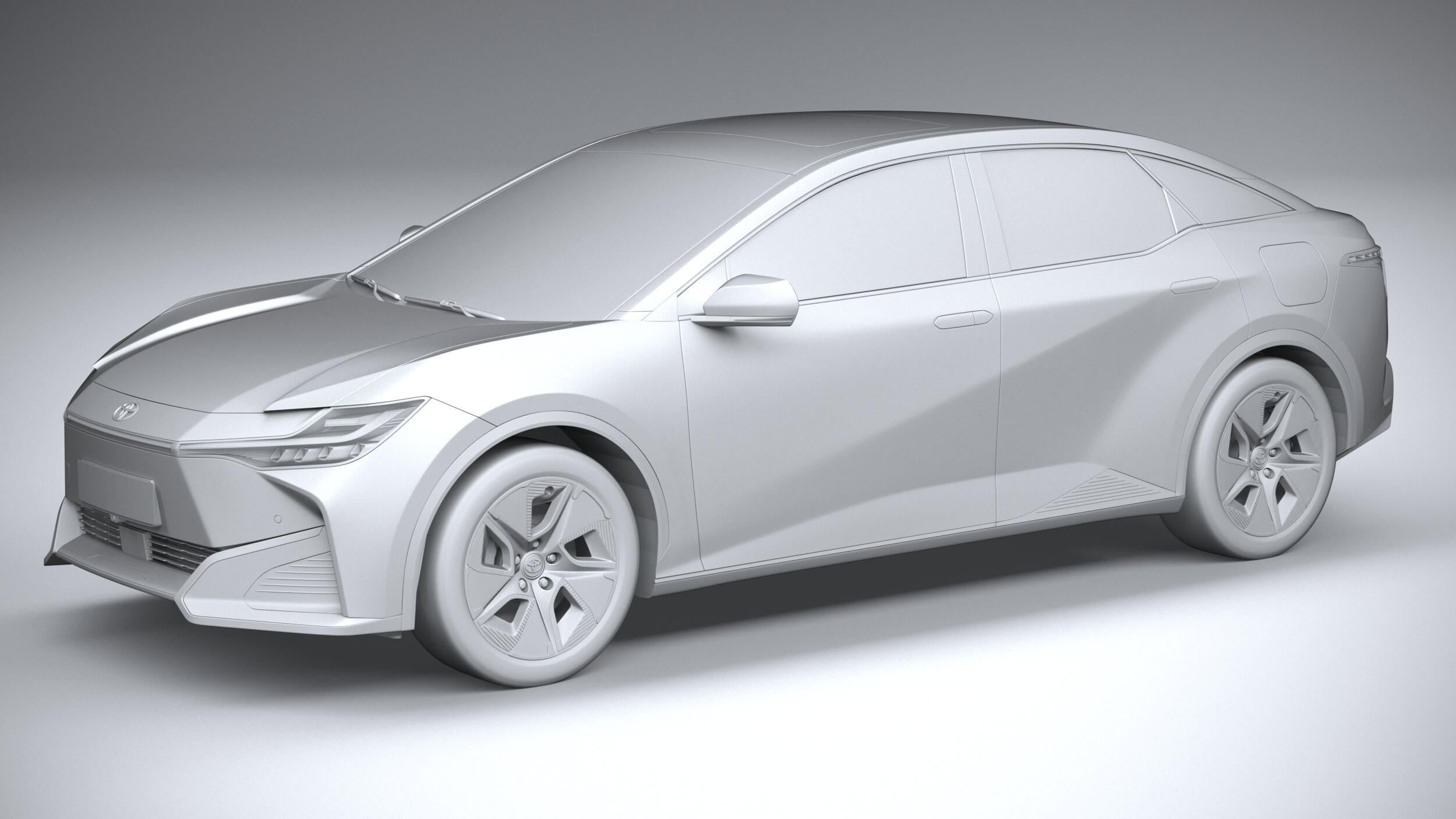 Toyota BZ3 2024 - 3D Model by SQUIR