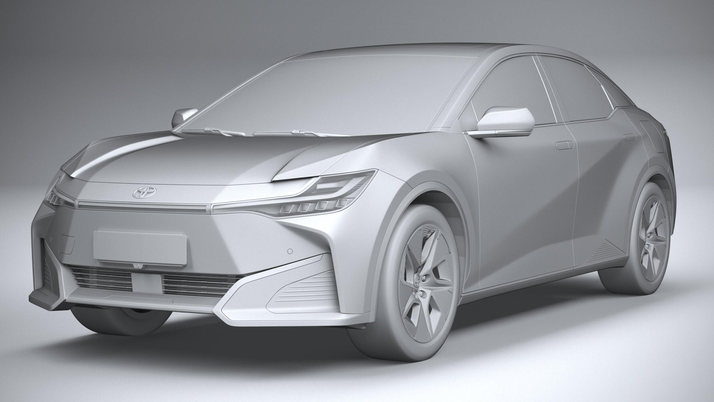 Toyota BZ3 2024 - 3D Model by SQUIR