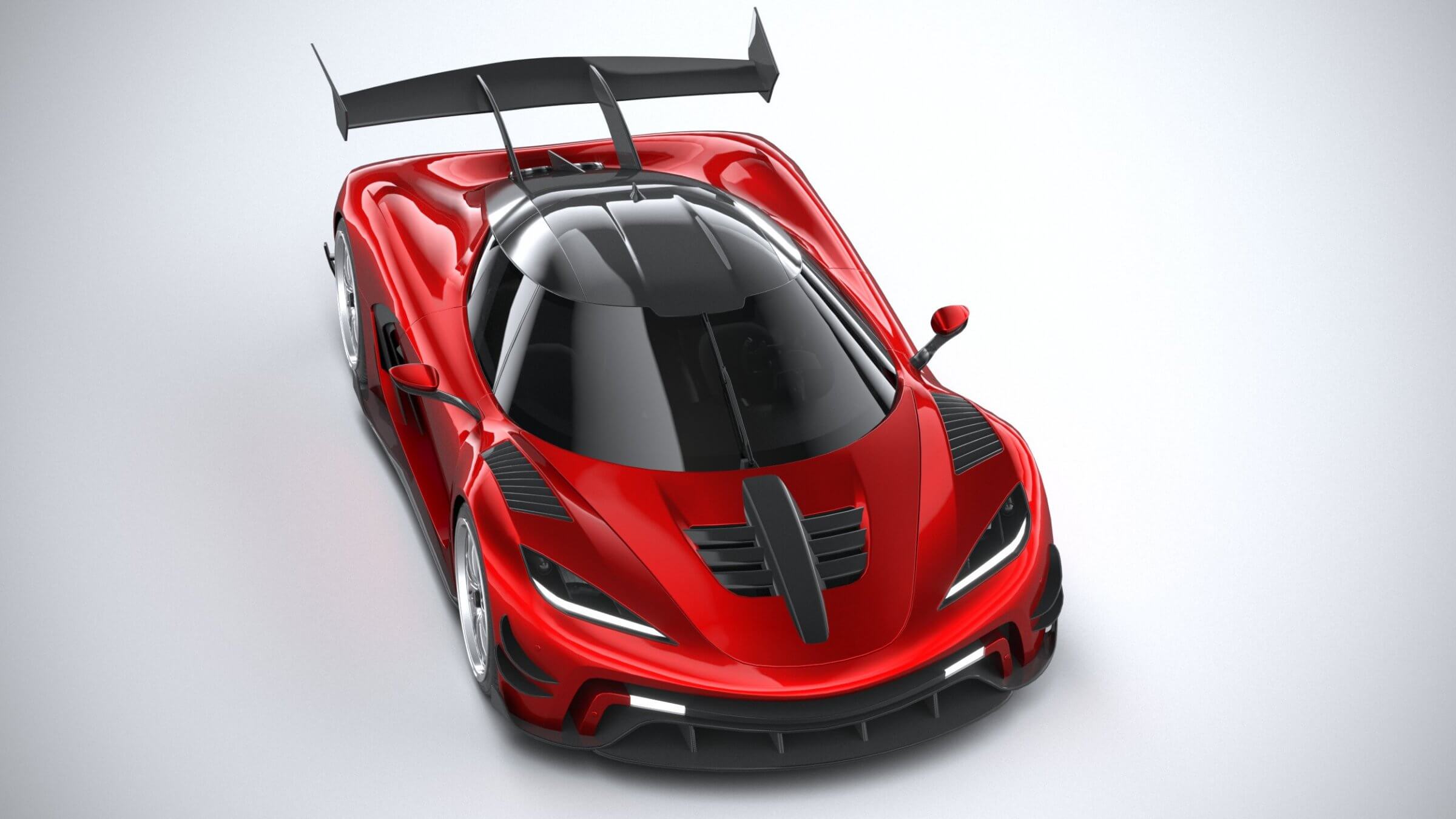 Generic Hypercar 2022 Low Poly - 3D Model by SQUIR