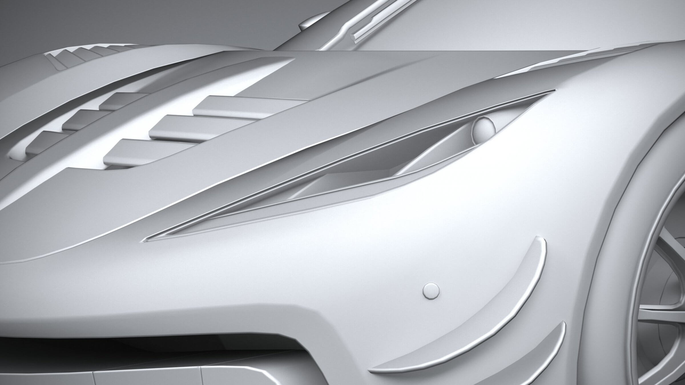 Generic Hypercar 2022 Low Poly - 3D Model by SQUIR