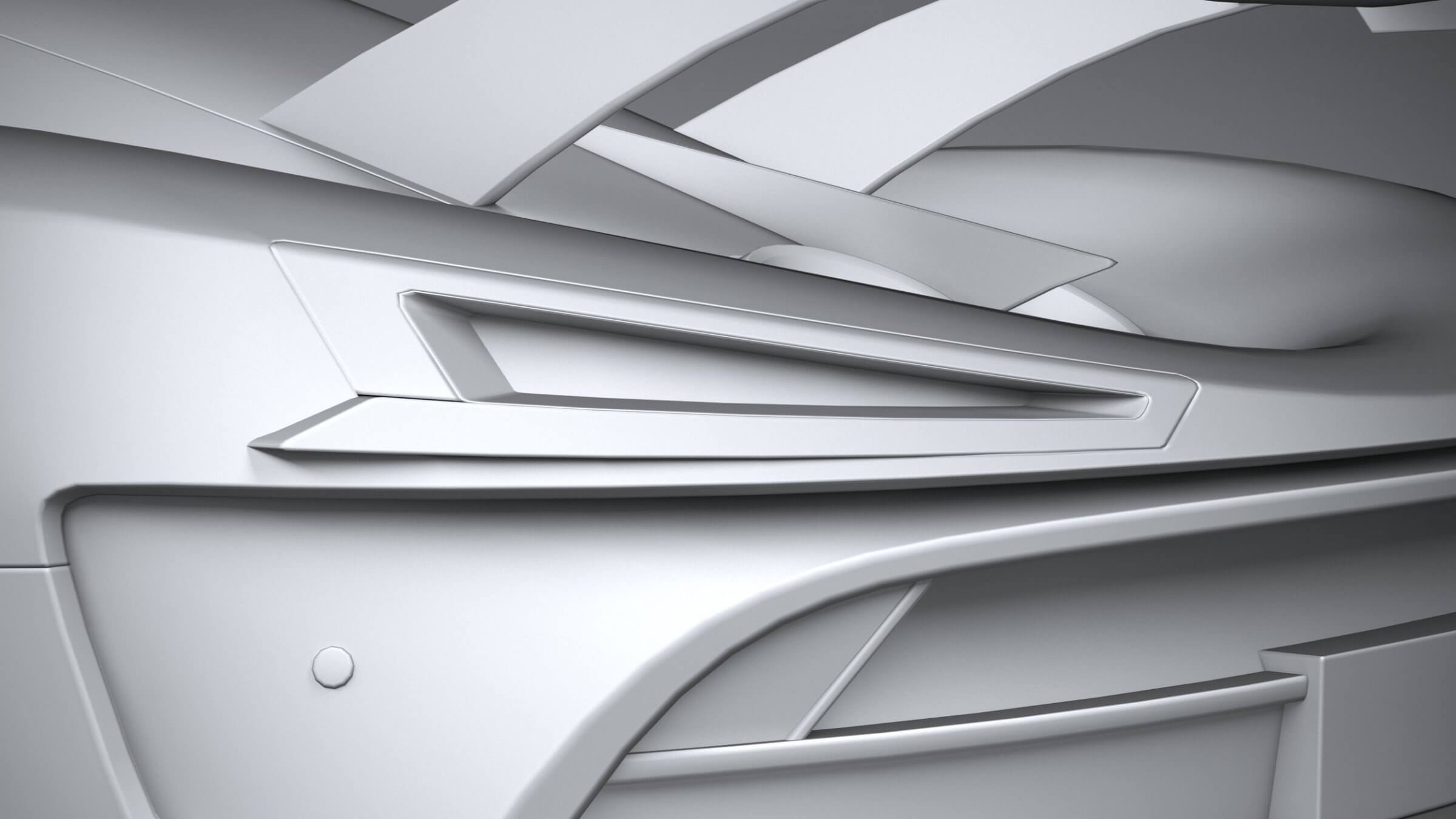 Generic Hypercar 2022 Low Poly - 3D Model by SQUIR