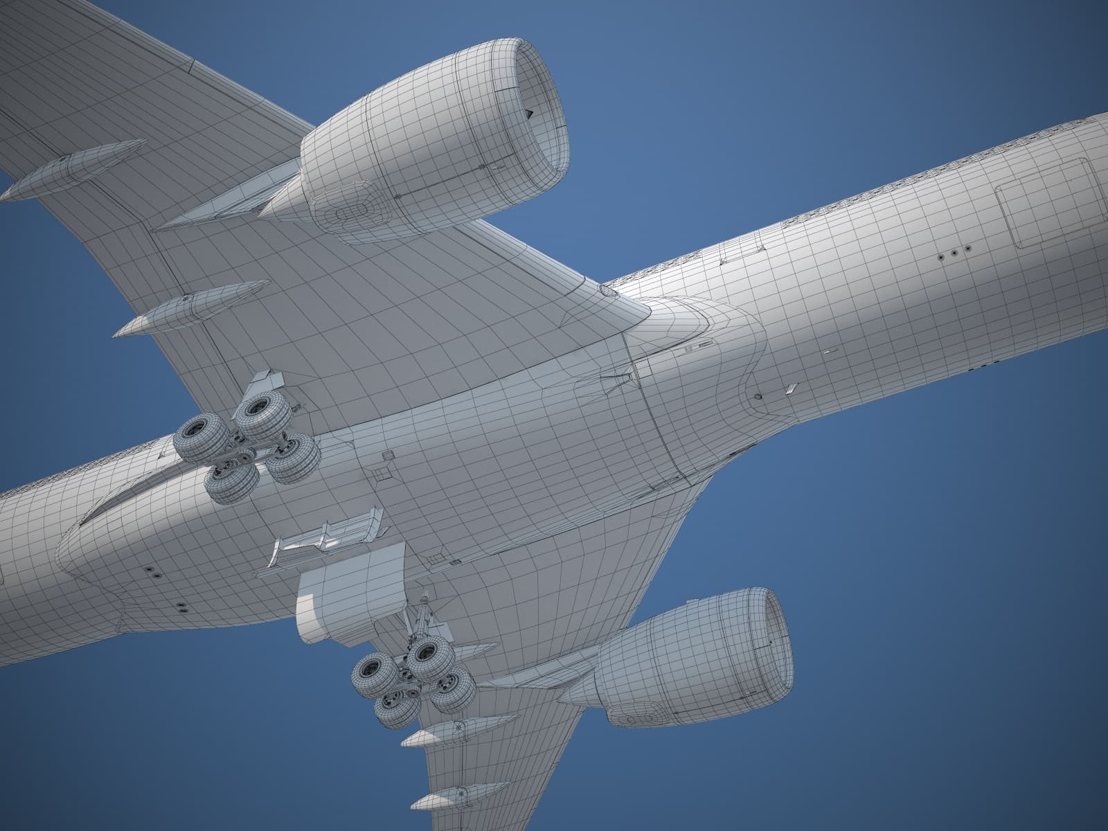 Generic Jet Airliner - 3D Model by SQUIR
