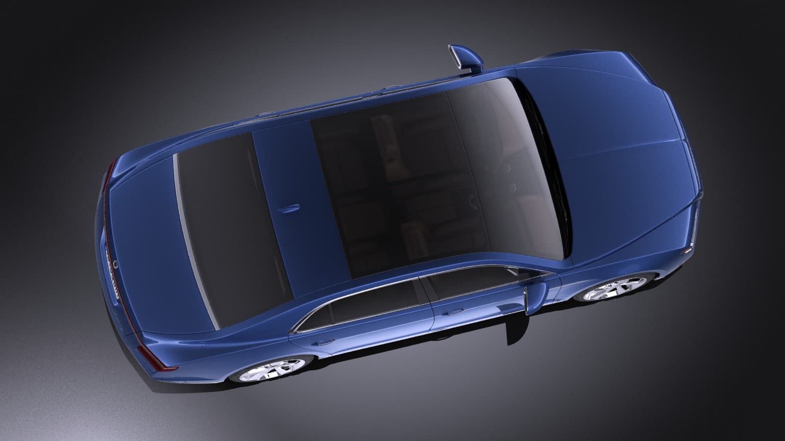 Generic Luxury Saloon 2016 (V-Ray) 3D Model by SQUIR