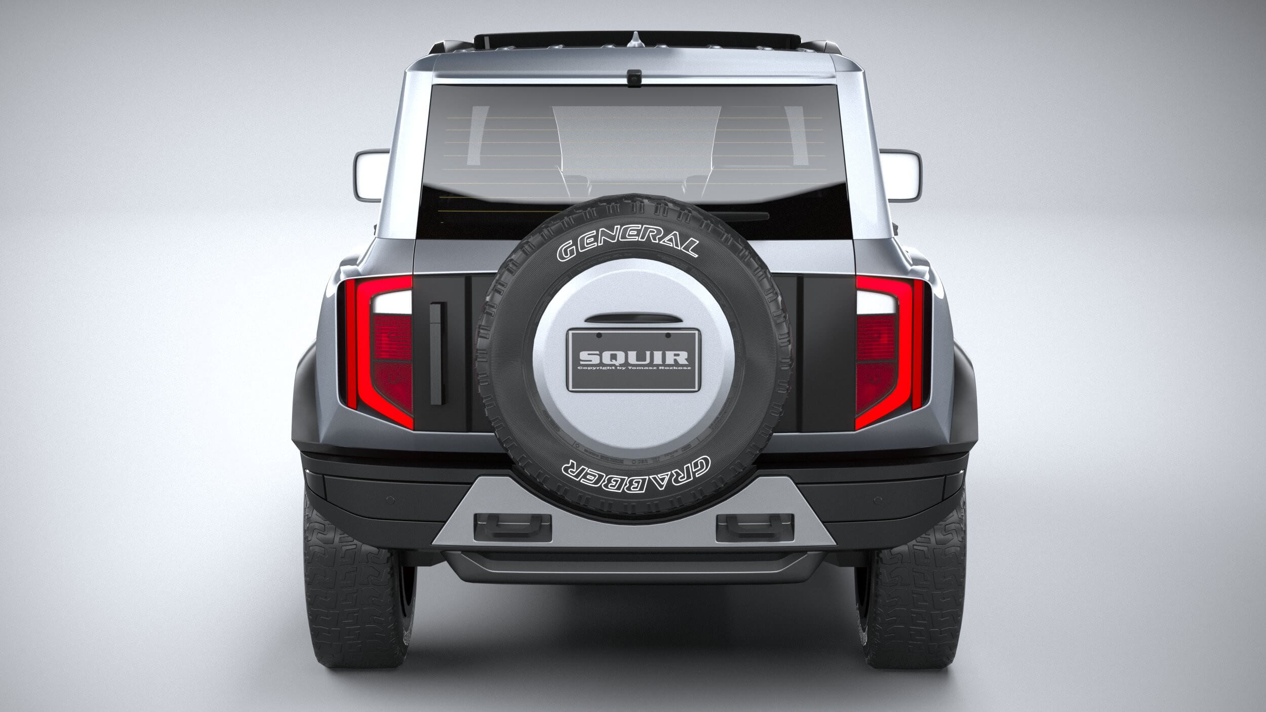 Generic Offroad EV V1 2022 Low Poly - 3D Model by SQUIR