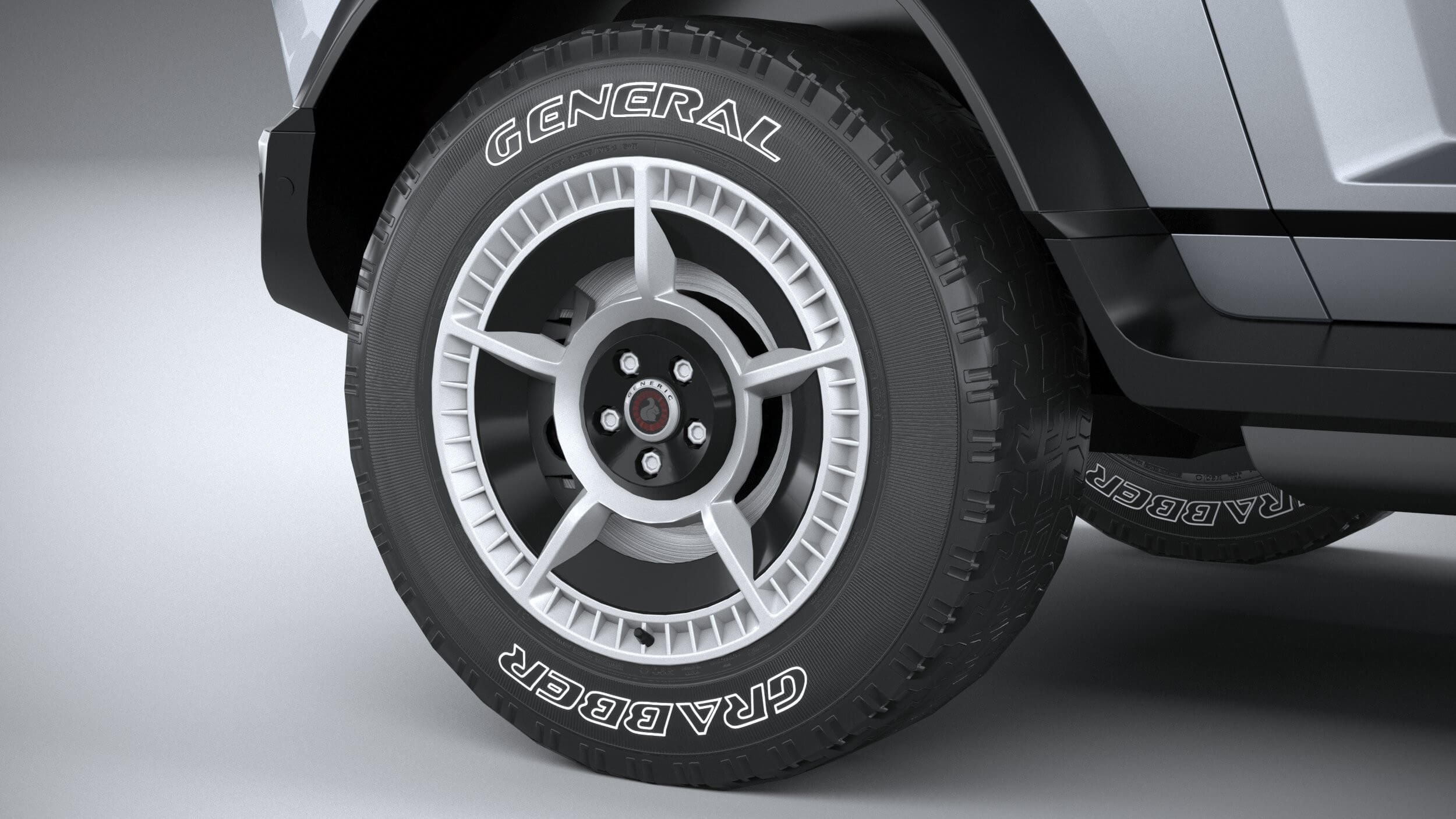 Generic Offroad EV V1 2022 Low Poly - 3D Model by SQUIR