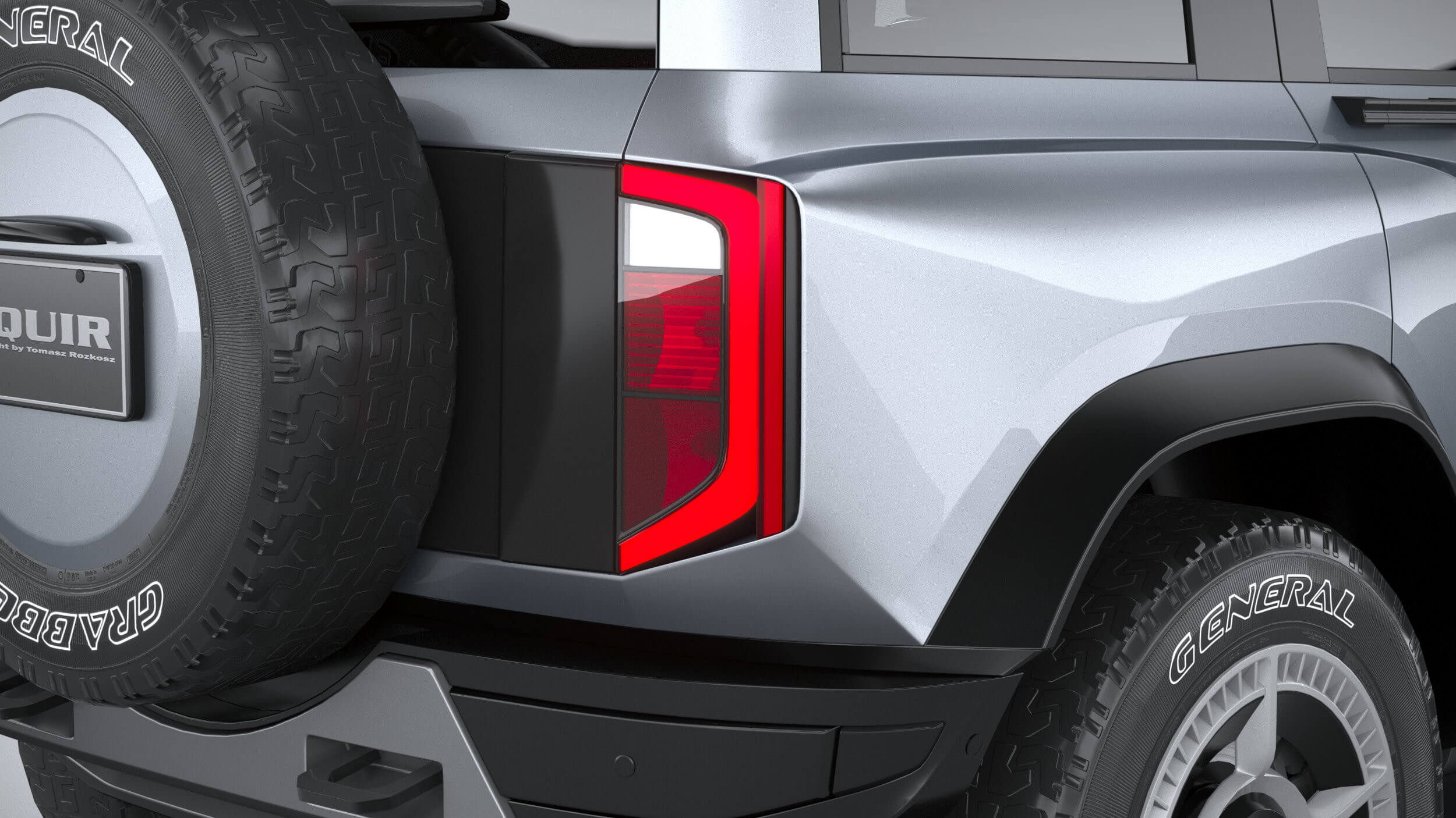 Generic Offroad EV V1 2022 Low Poly - 3D Model by SQUIR