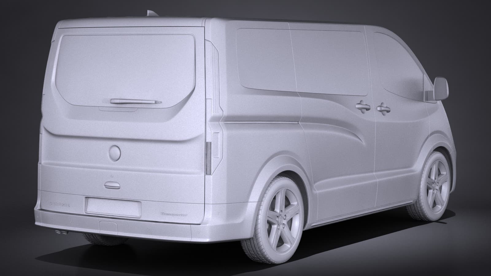 Generic Passenger Van 2016 - 3D Model by SQUIR