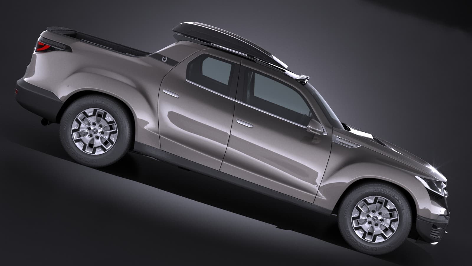 Generic Pickup 2016 - 3D Model by SQUIR