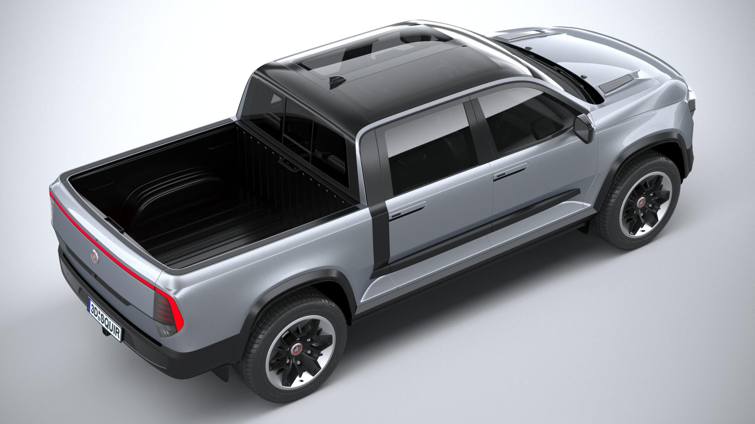 Generic Pickup V1 2023 - 3D Model by SQUIR