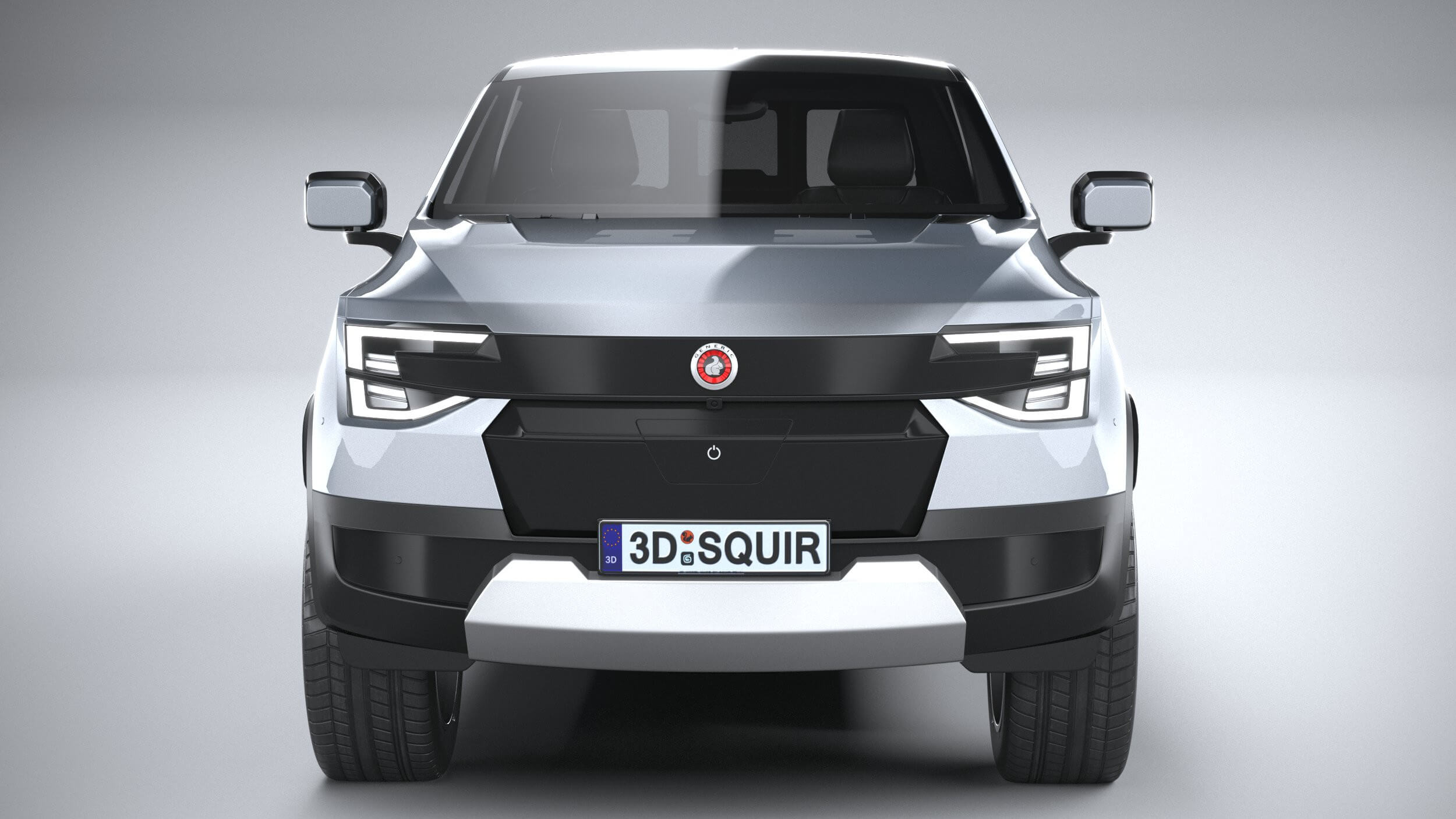 Generic Pickup V1 2023 - 3D Model by SQUIR