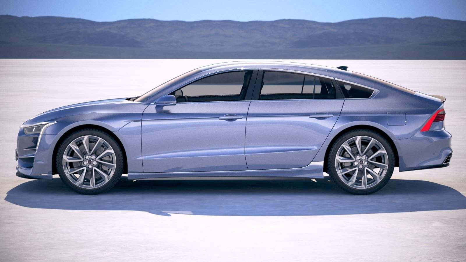 Generic Sedan 2020 - 3D Model by SQUIR