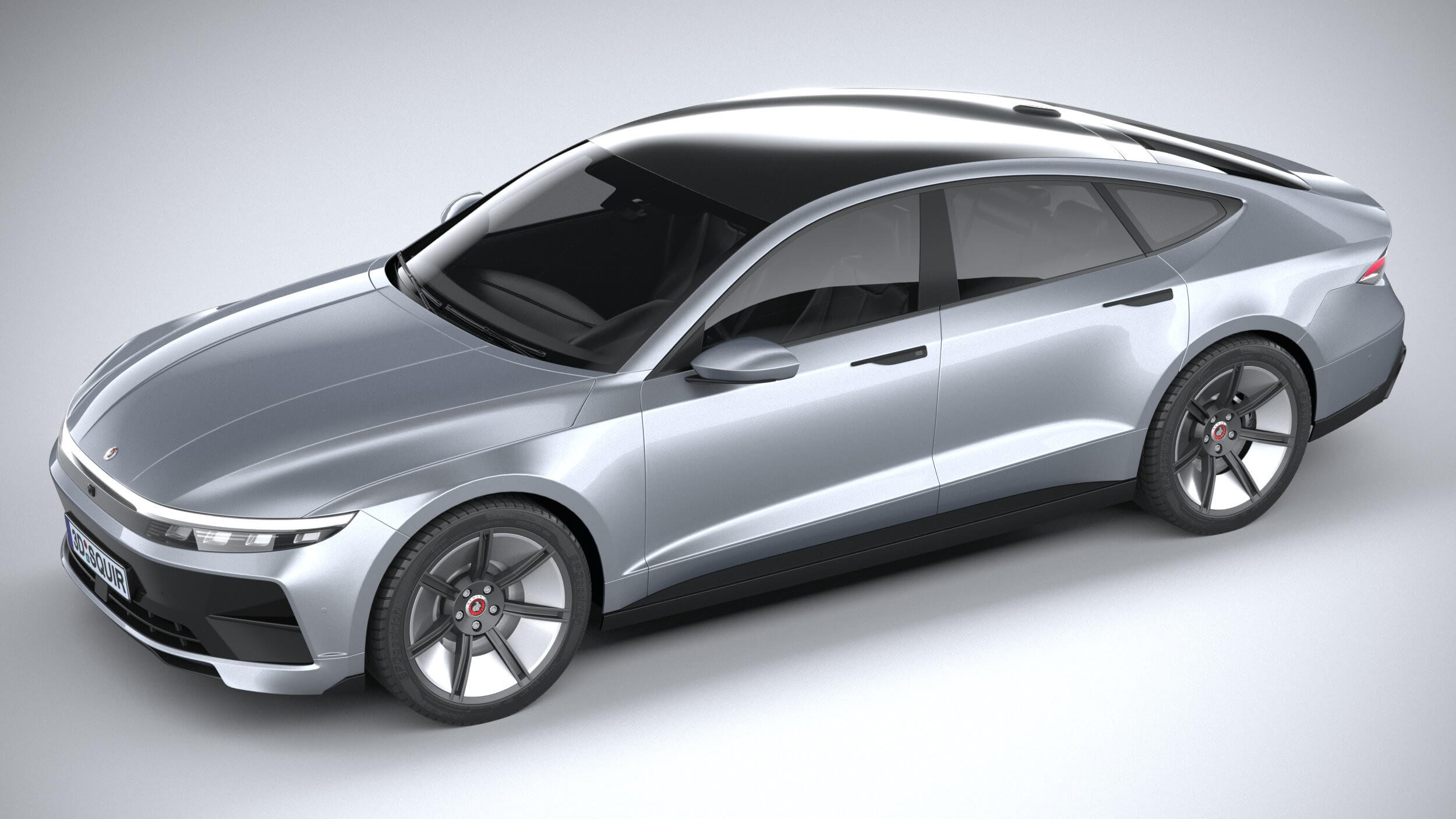 Generic Sedan 4 Door EV V3 2022 - 3D Model by SQUIR