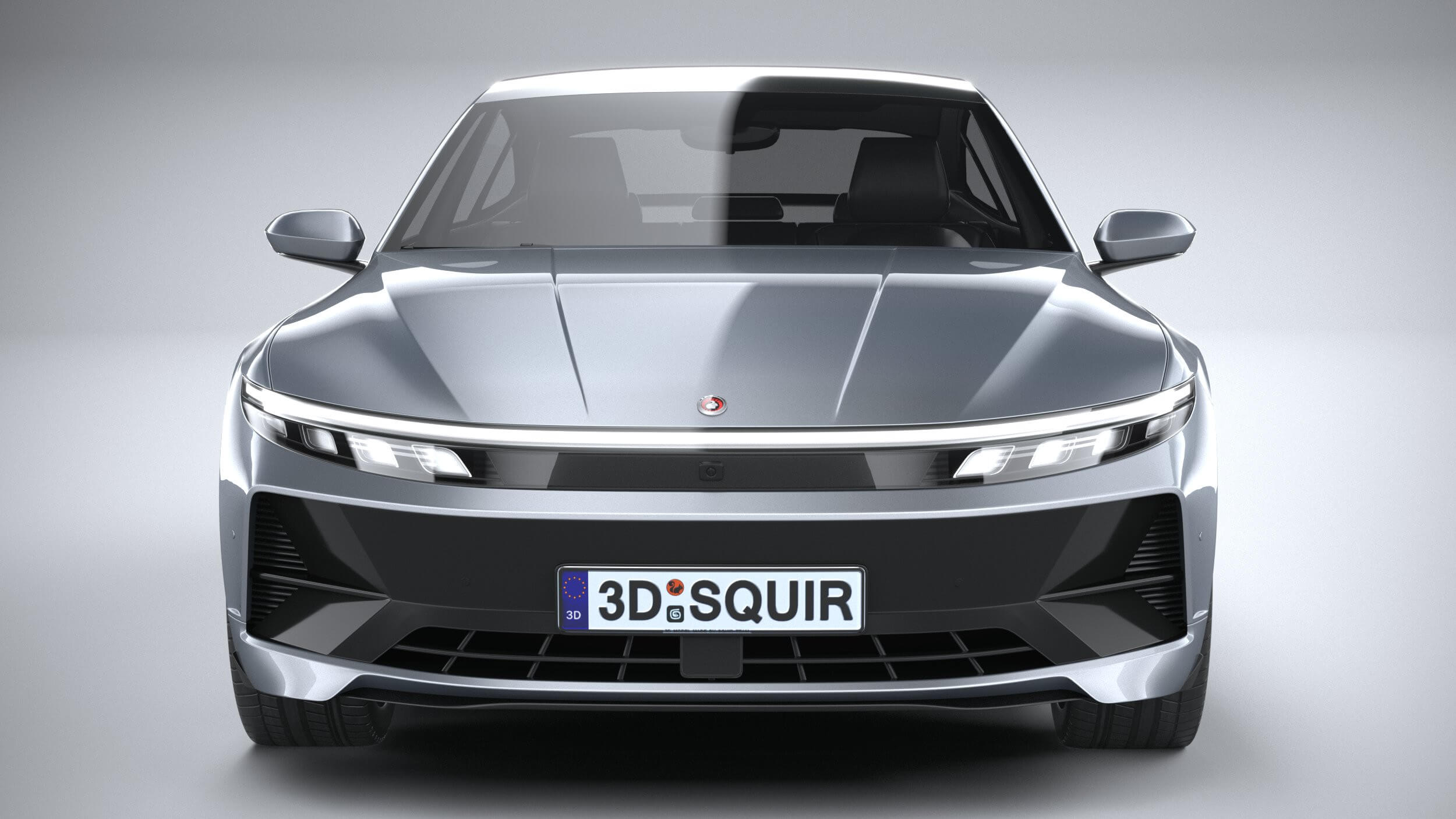 Generic Sedan 4 Door EV V3 2022 - 3D Model by SQUIR