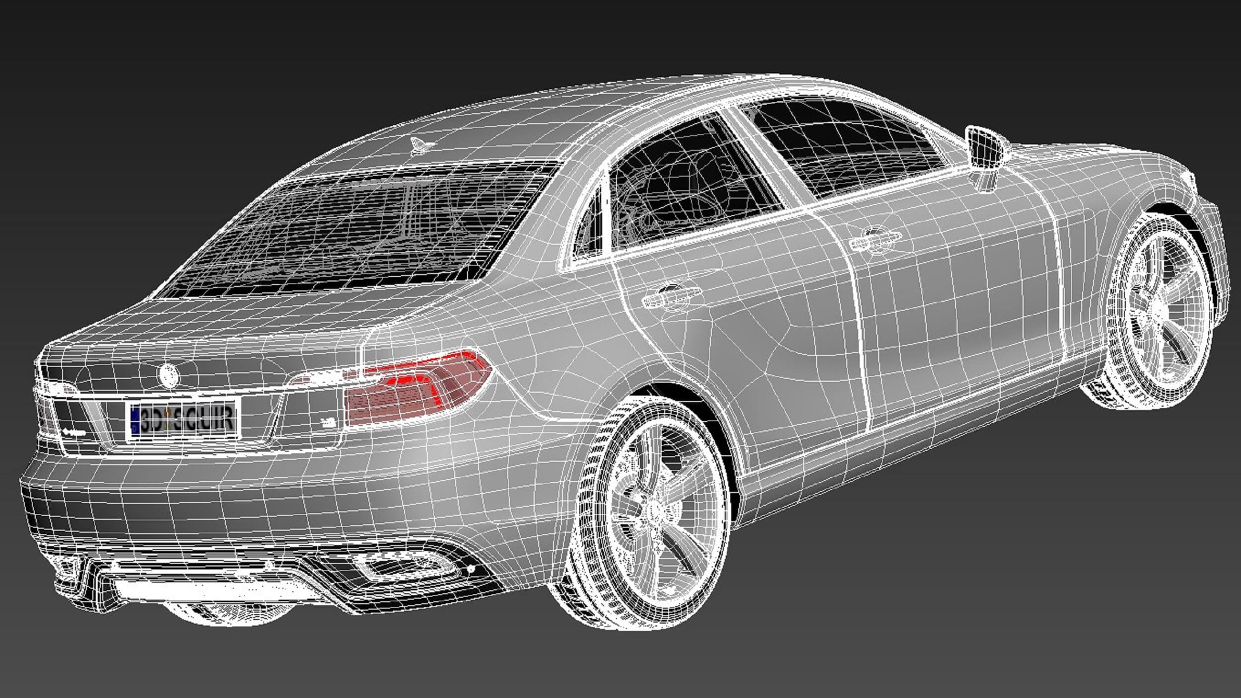 Generic Sedan Mid-Class 2015 3D Model by SQUIR