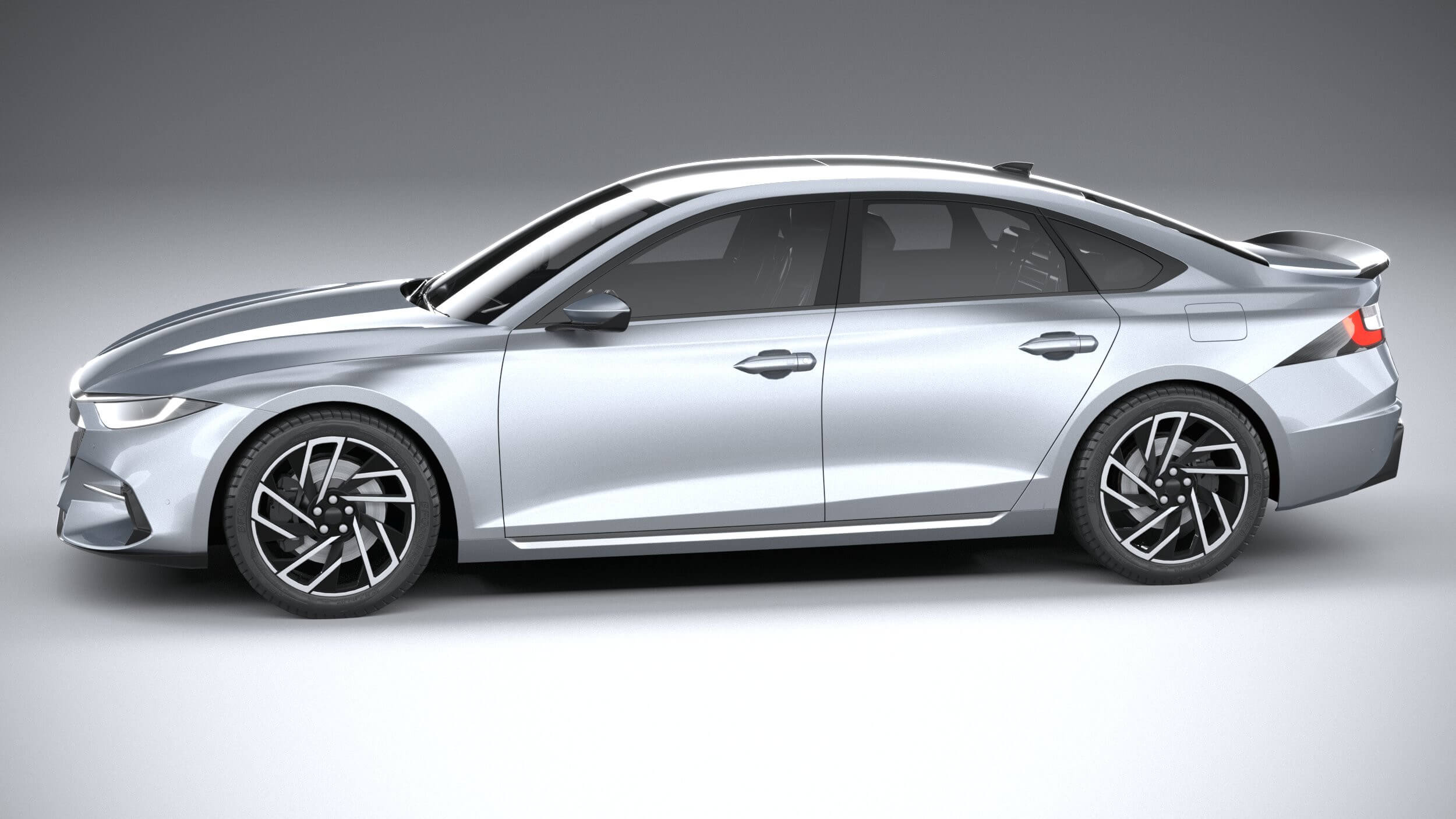 Generic Sedan V1 2022 Low Poly - 3D Model by SQUIR