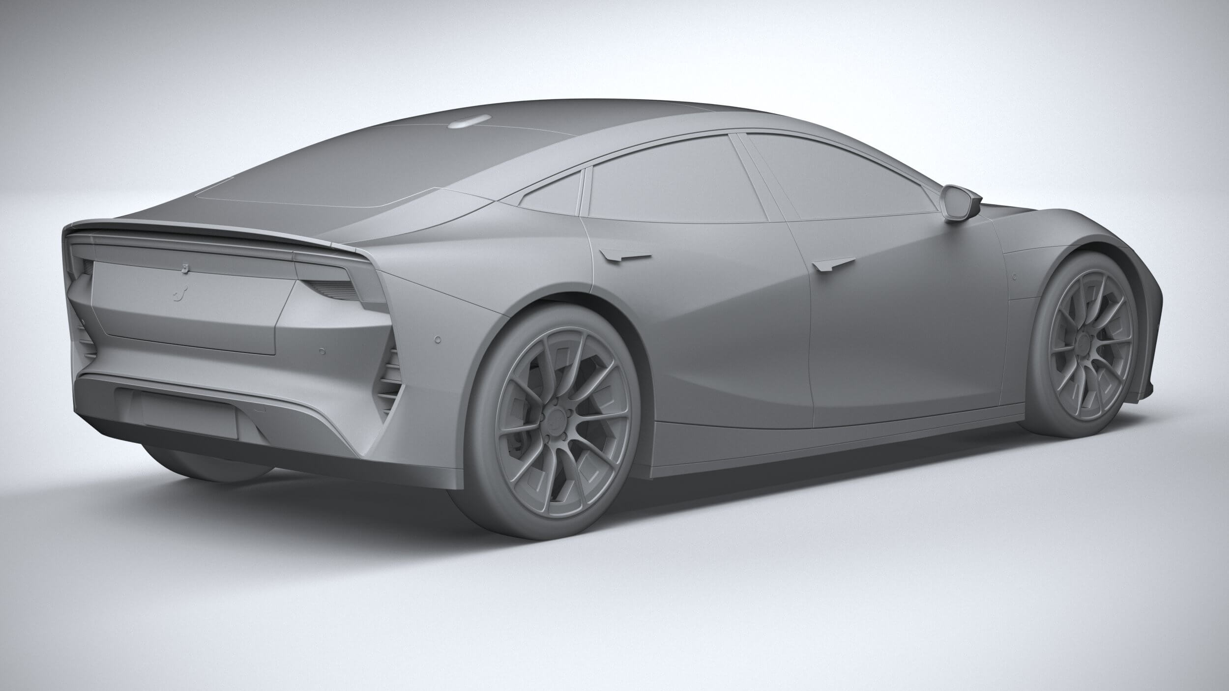 Generic Sedan V1 2025 - 3D Model by SQUIR