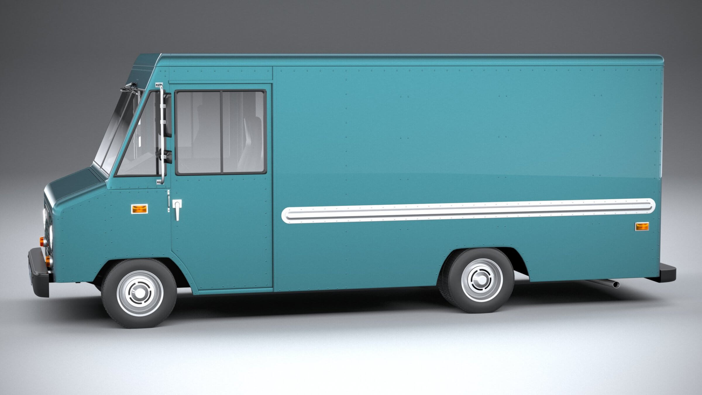 Generic Step Van 2021 - 3D Model by SQUIR