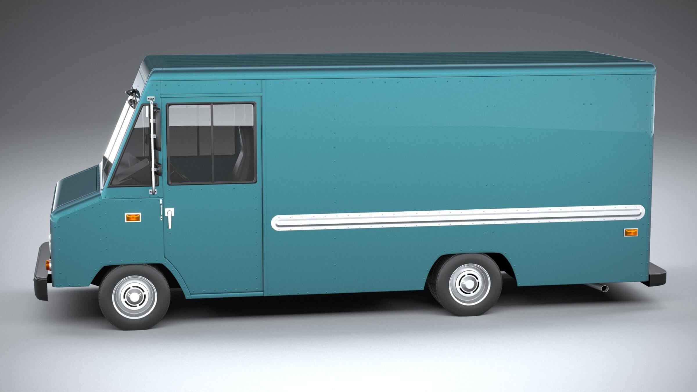 Generic Step Van 2021 - 3D Model by SQUIR