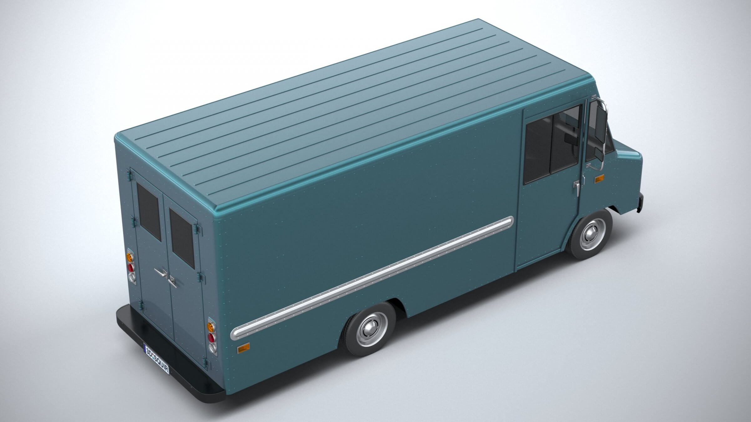 Generic Step Van 2021 - 3D Model by SQUIR