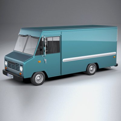 Generic Step Van 2021 - 3D Model by SQUIR