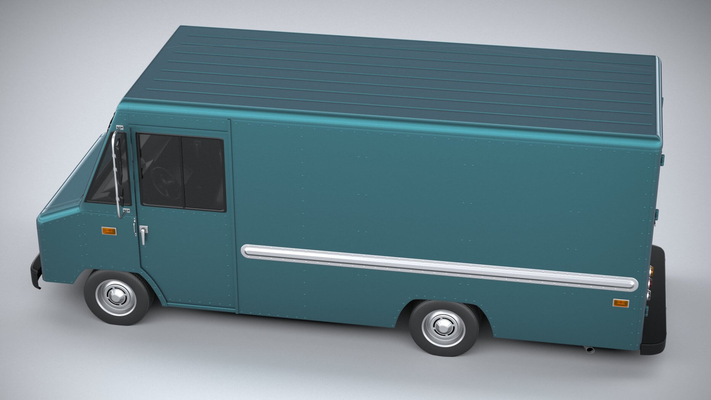 Generic Step Van 2021 - 3D Model by SQUIR