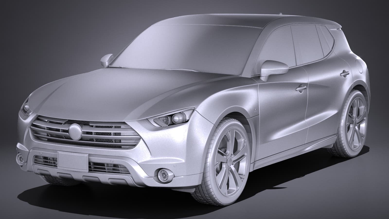 Generic SUV 2017 - 3D Model by SQUIR