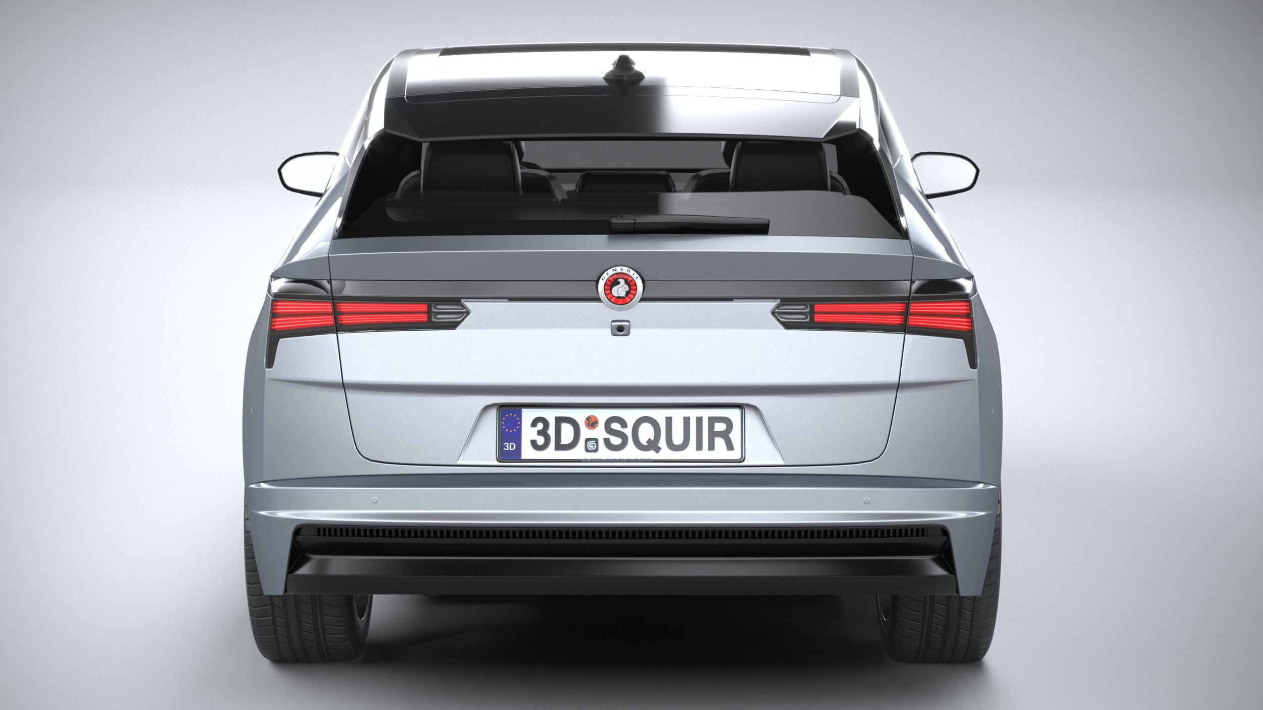 Generic SUV EV V2 2022 - 3D Model by SQUIR