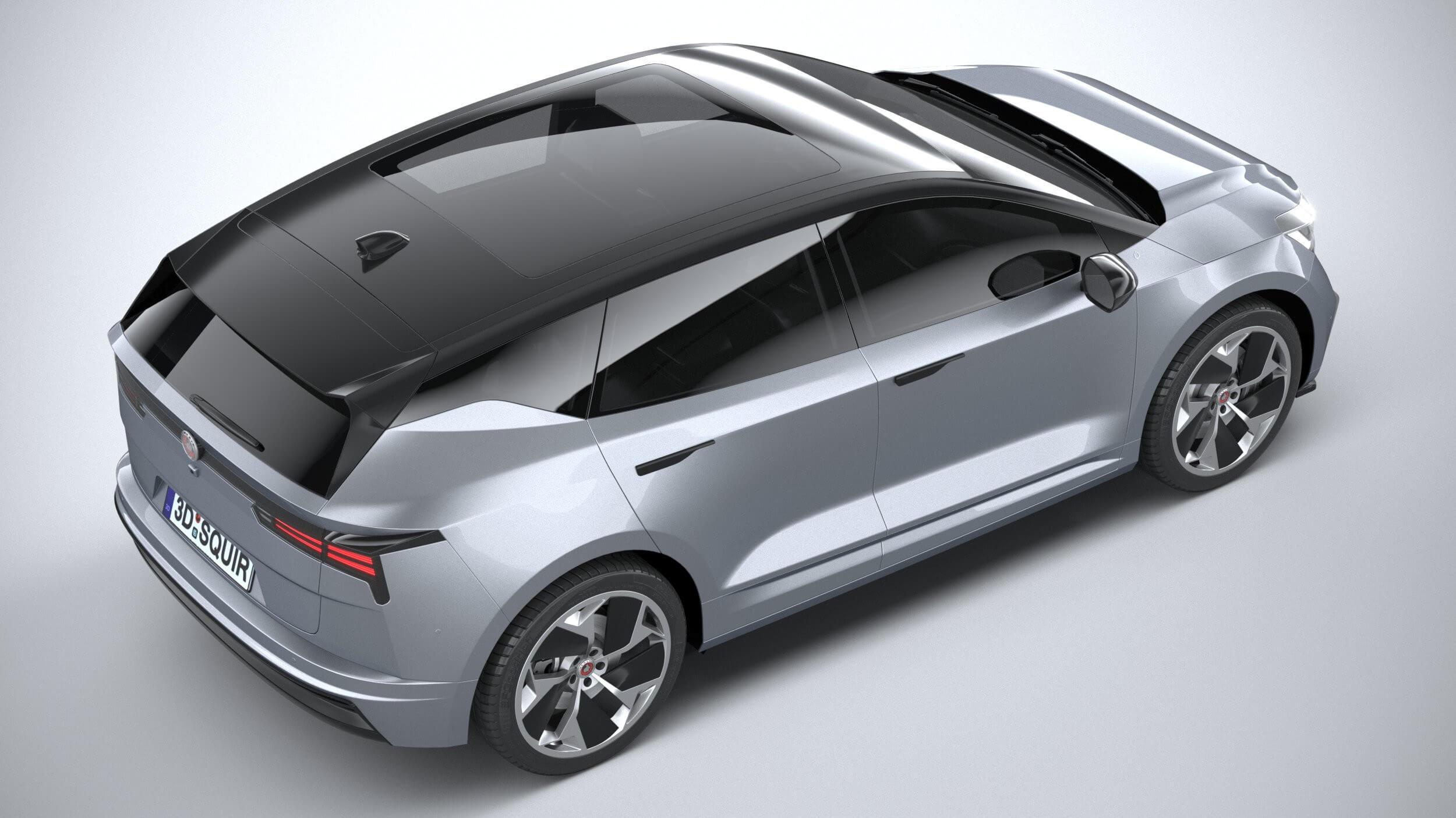 Generic SUV EV V2 2022 - 3D Model by SQUIR