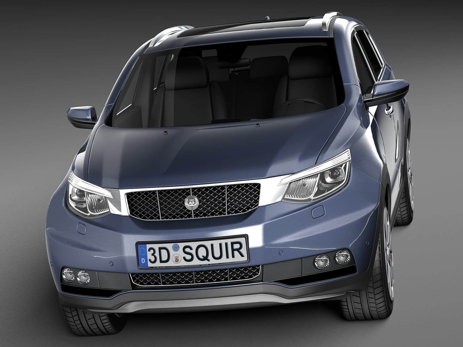 Generic SUV V1 2016 - 3D Model by SQUIR