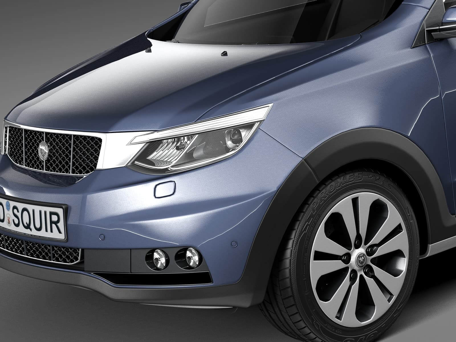 Generic SUV V1 2016 - 3D Model by SQUIR