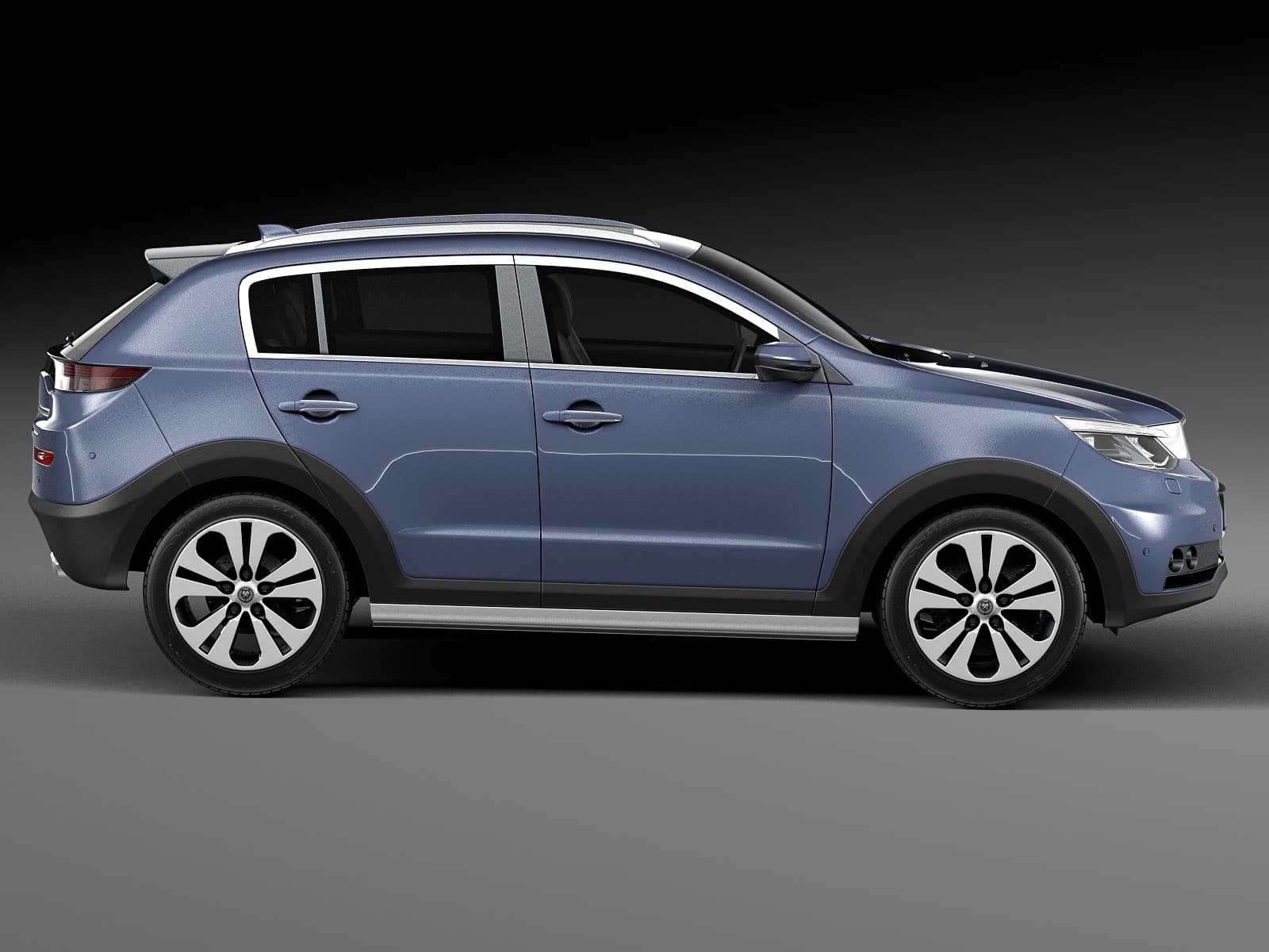 Generic SUV V1 2016 - 3D Model by SQUIR