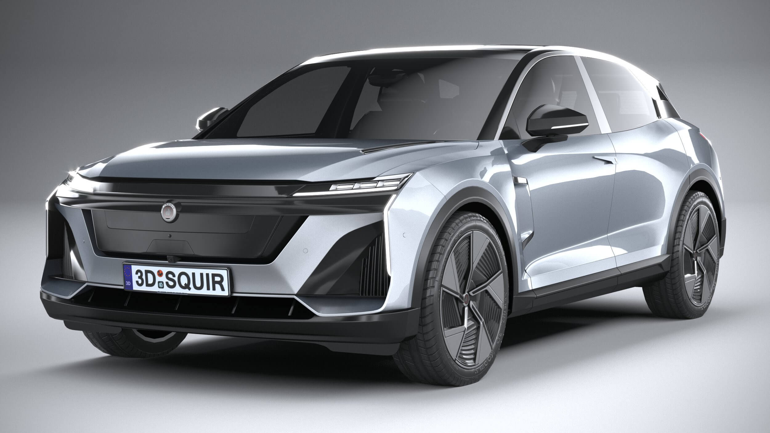 Generic SUV V1 2023 Low Poly - 3D Model by SQUIR