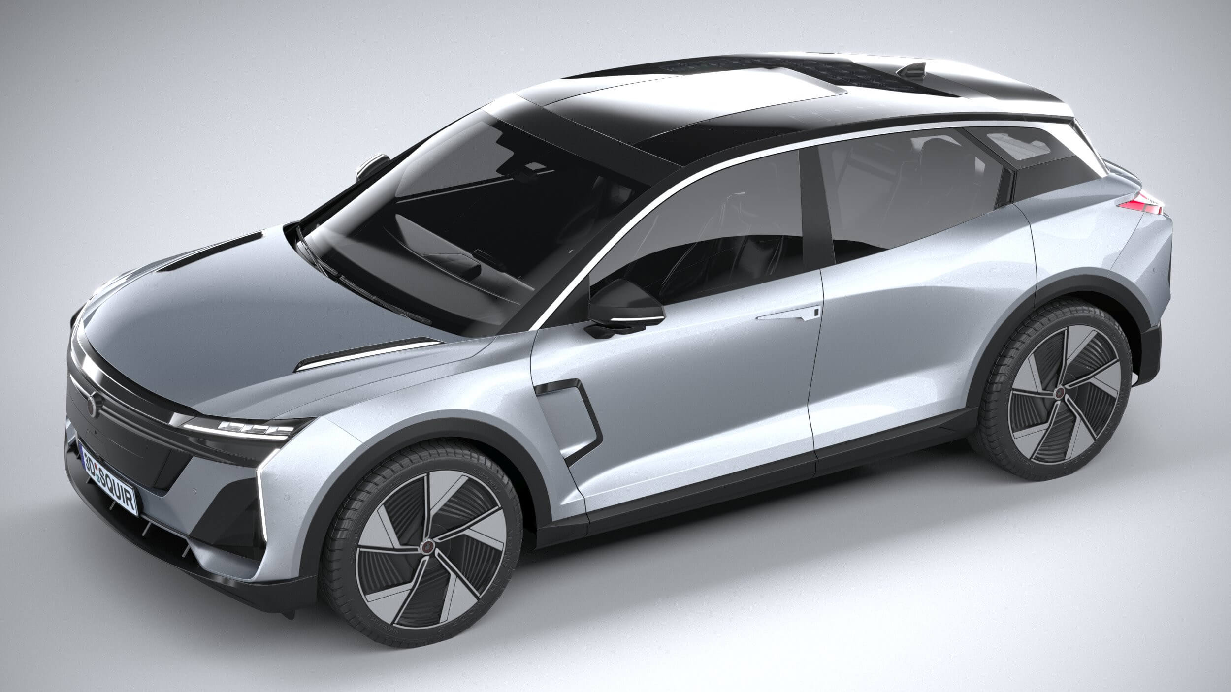 Generic SUV V1 2023 Low Poly - 3D Model by SQUIR